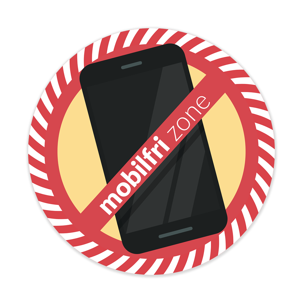 Gulvfolie - Mobilfri zone, pakke med 5 stk. | EXAKT