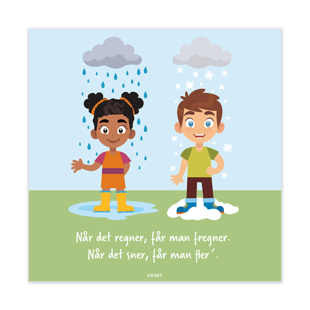 Når det regner, får man fregner | EXAKT