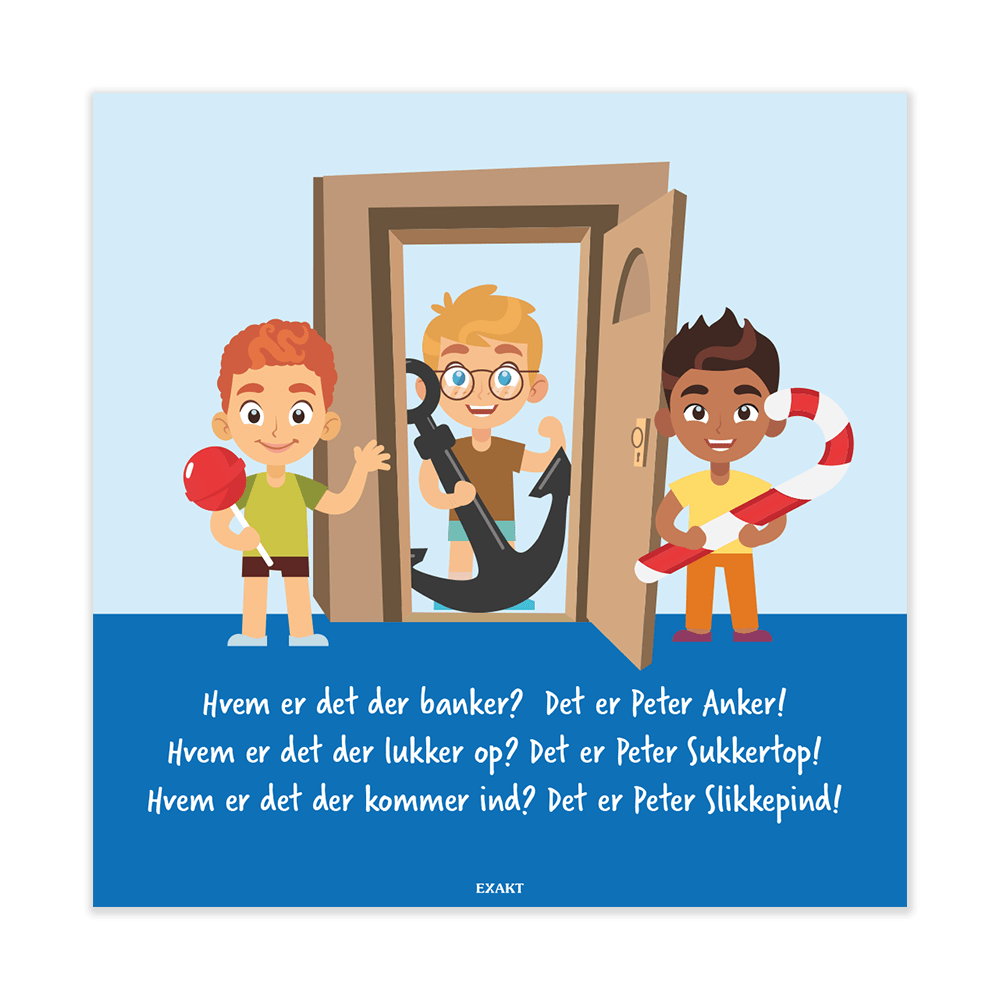 Børnerim - Peter Anker | EXAKT