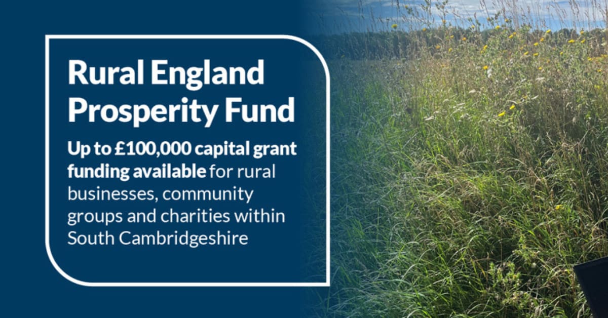 Rural England Prosperity Fund - CPCA Growth Hub