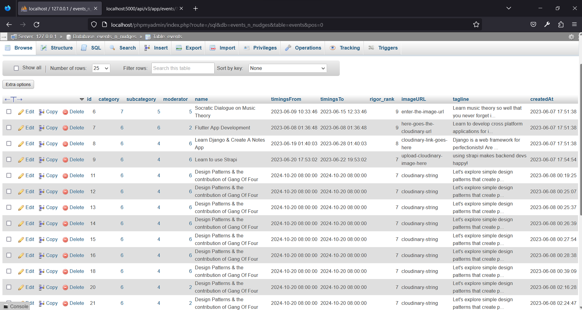 GitHub - mkpgtr/NudgeAPI_MYSQL