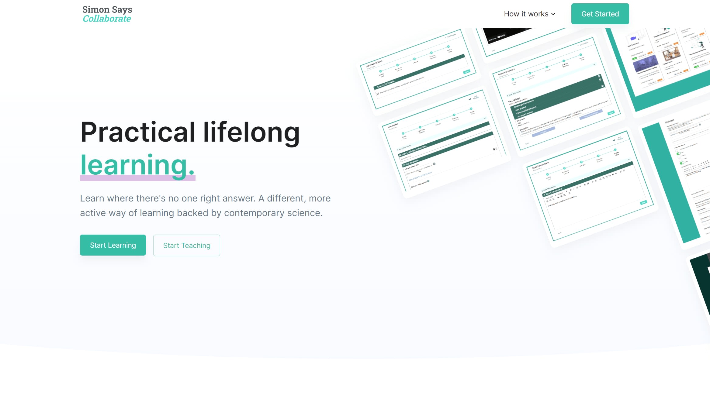 Start Teaching | Simon Says Collaborate