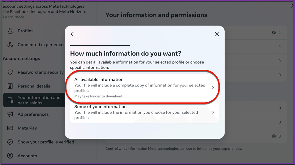 How to Request your Data from Instagram
