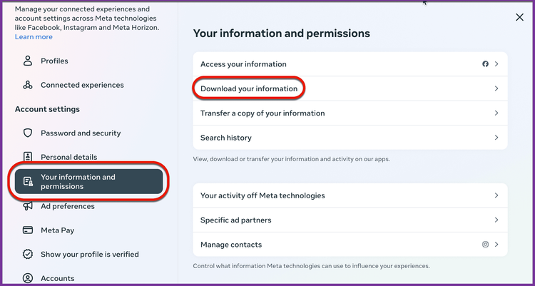 How to Request your Data from Instagram