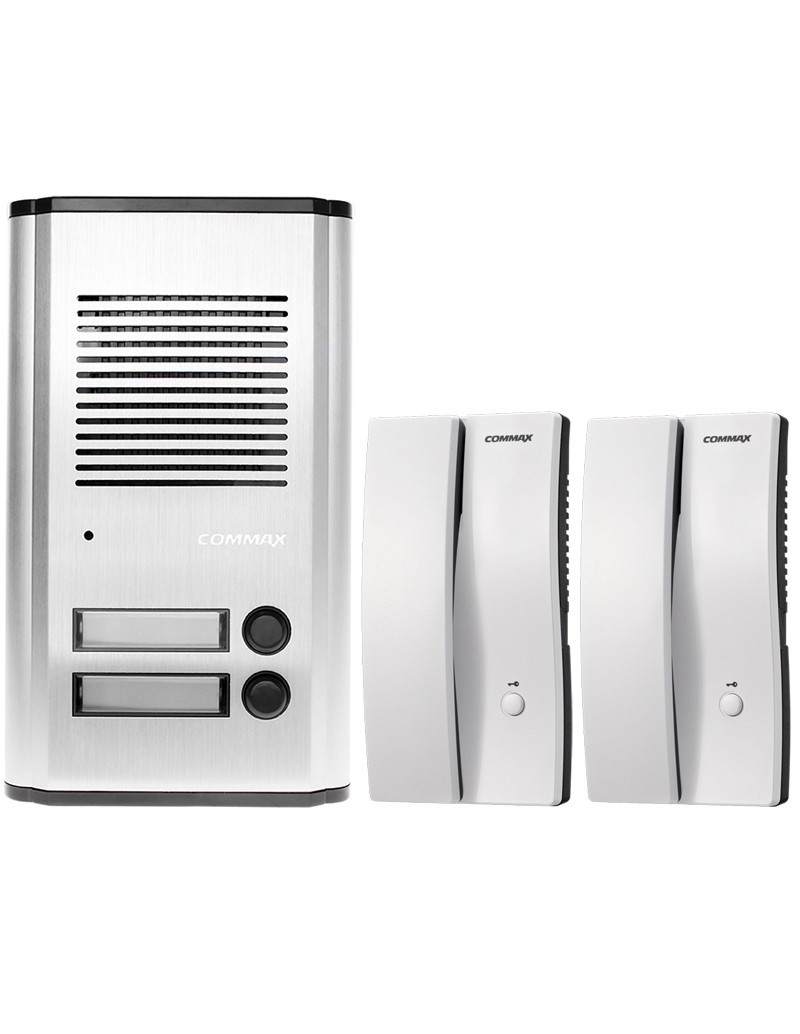 Kit Intercom Commax 2 Line , 2 Handset DP 2S/DR 201AG