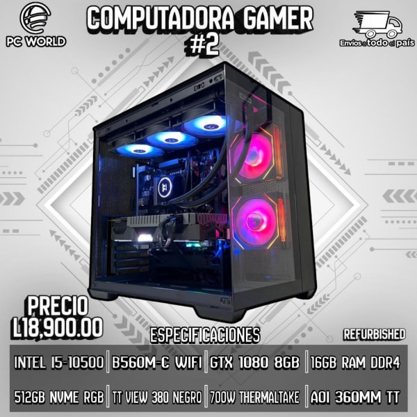 COMPUTADORA GAMER #2 | PC World Honduras