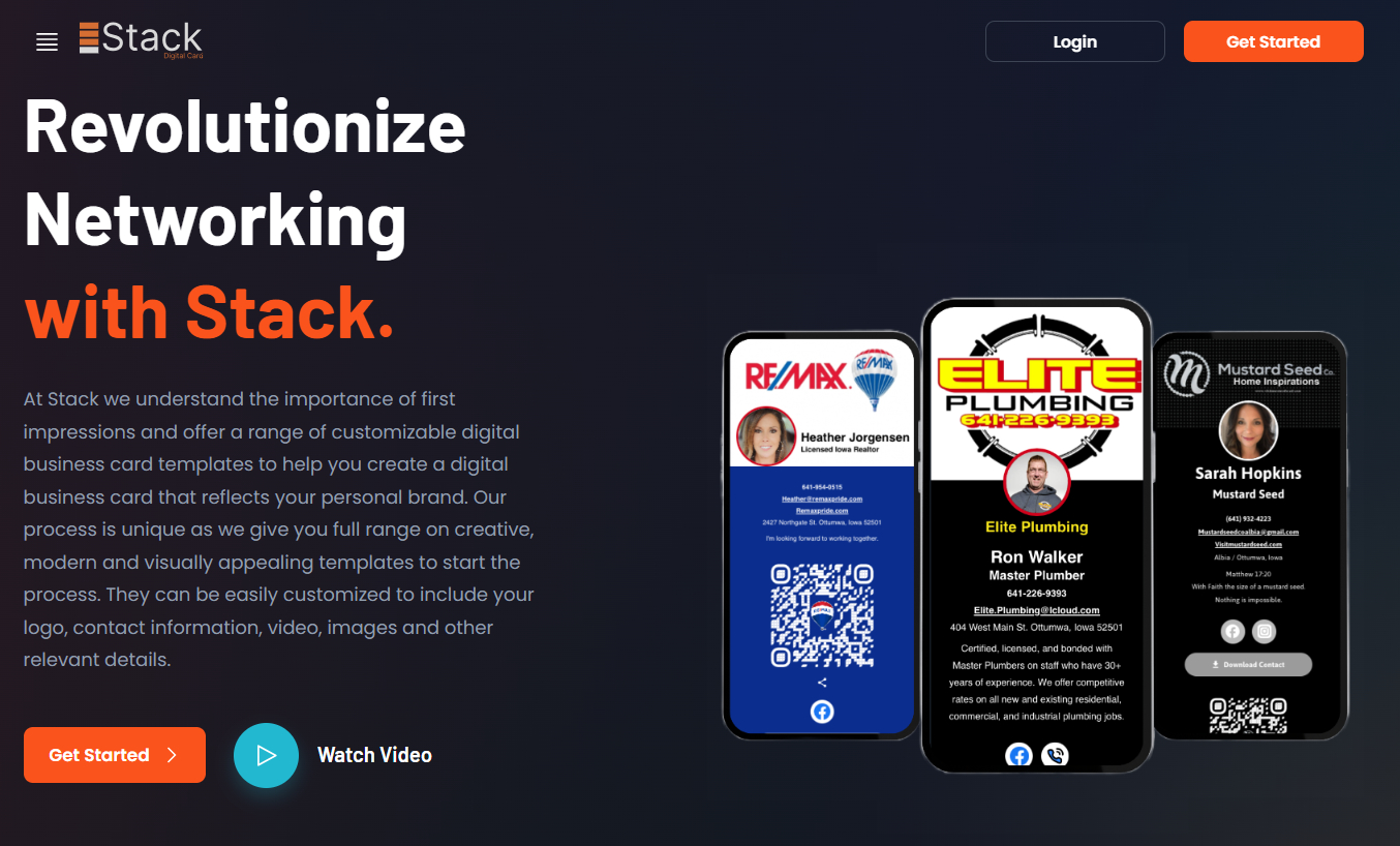 Home Page | Stack Digital Card