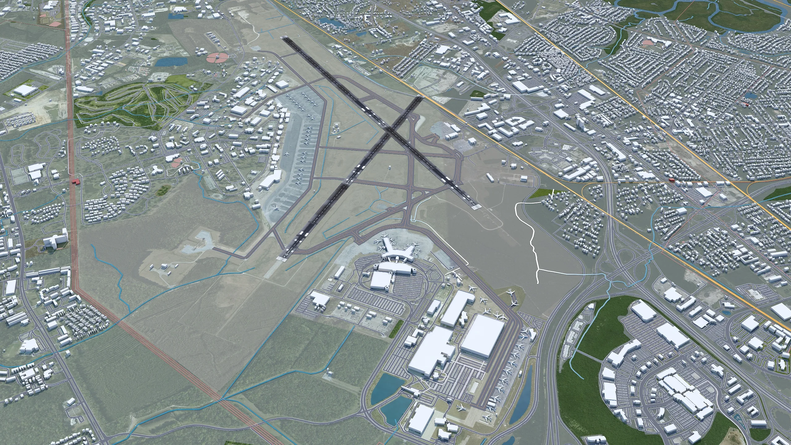 Charleston international Airport - FlippedNormals Charleston international Airport - FlippedNormals