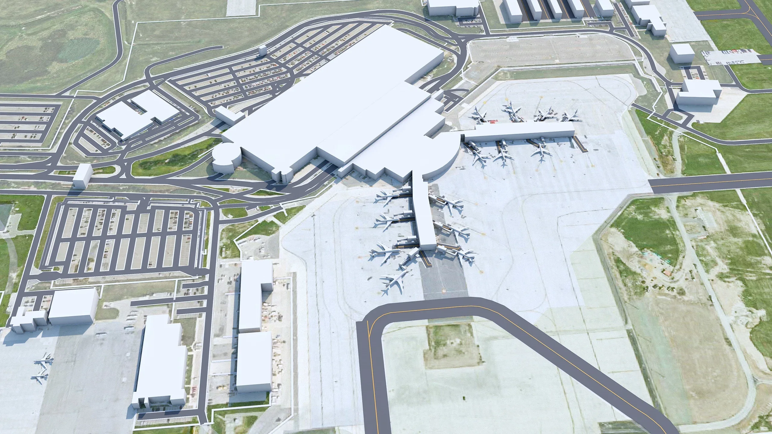 Gerald Ford Airport - FlippedNormals