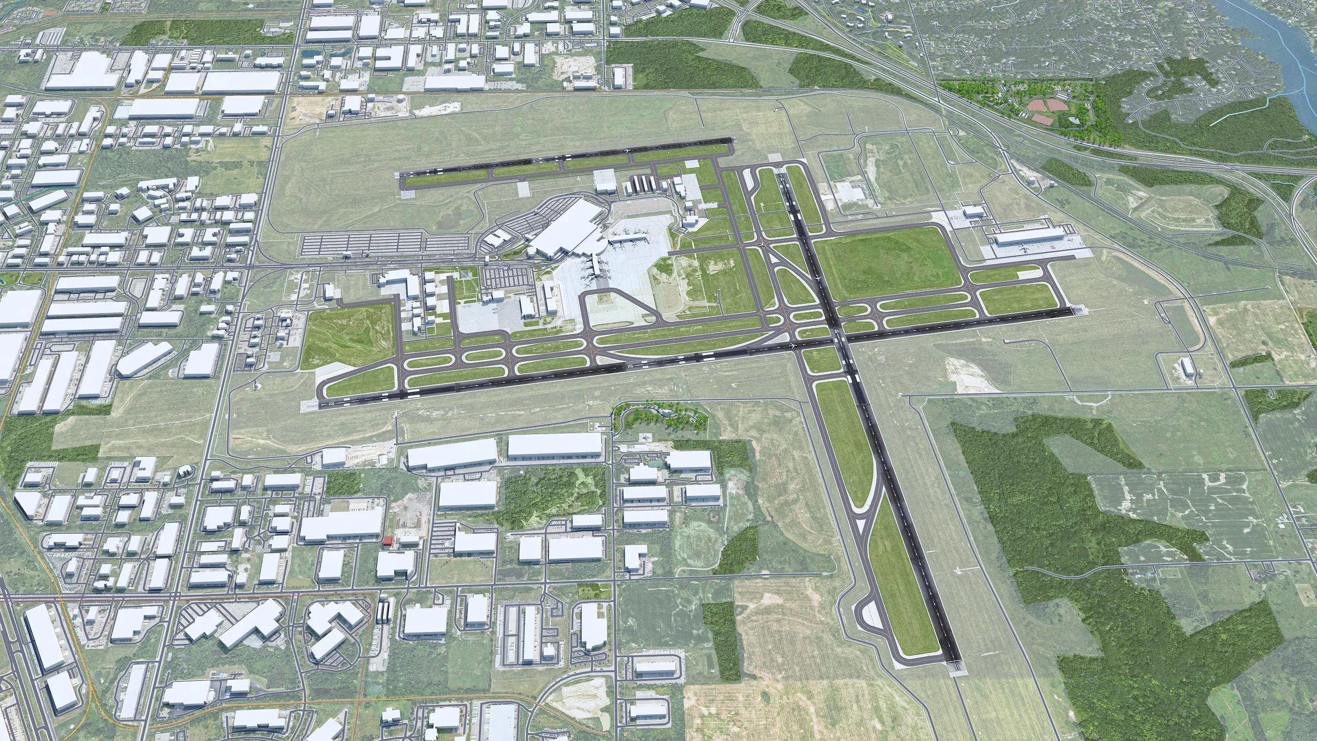 Gerald Ford Airport - FlippedNormals