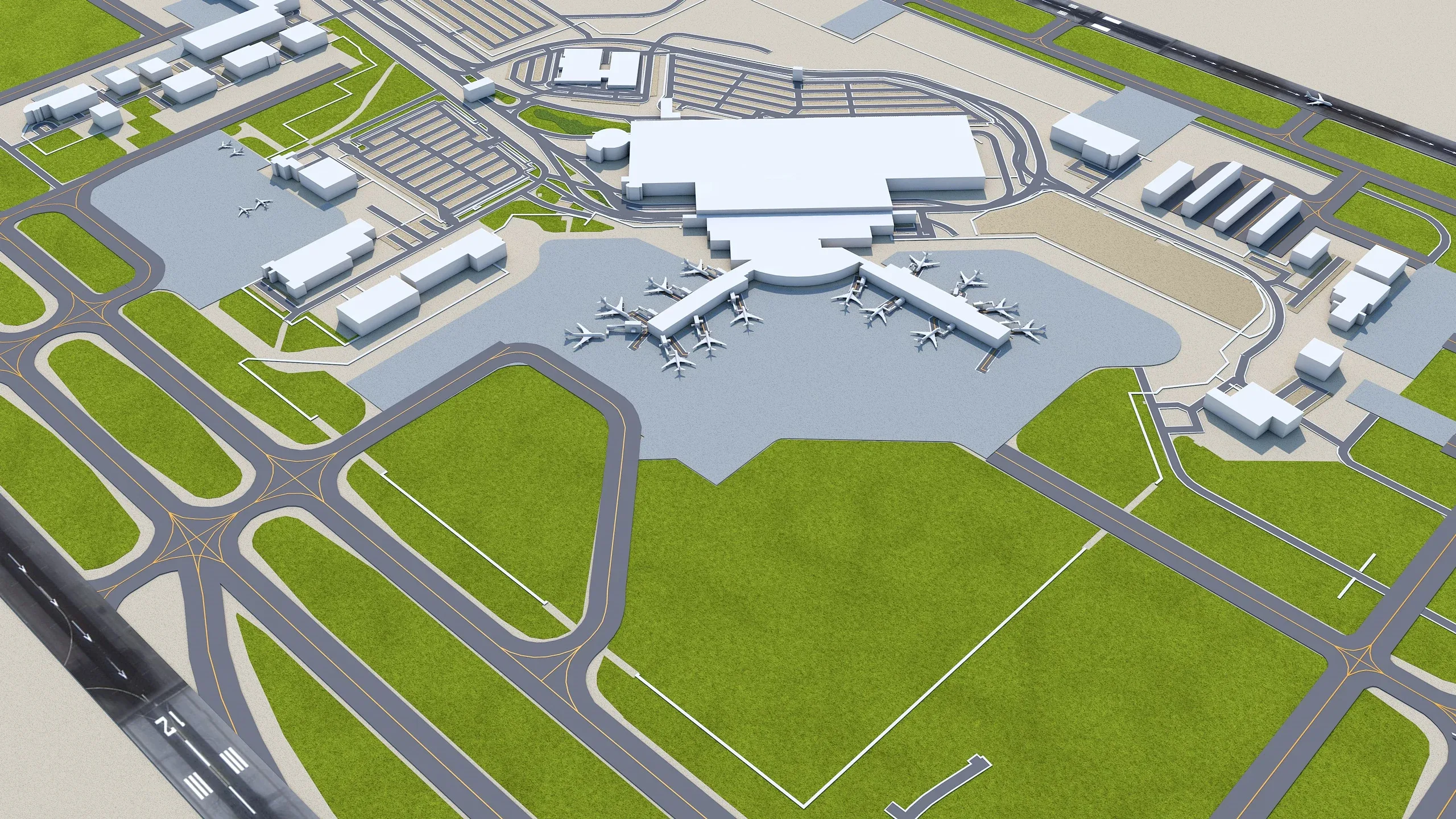 Gerald Ford Airport - FlippedNormals