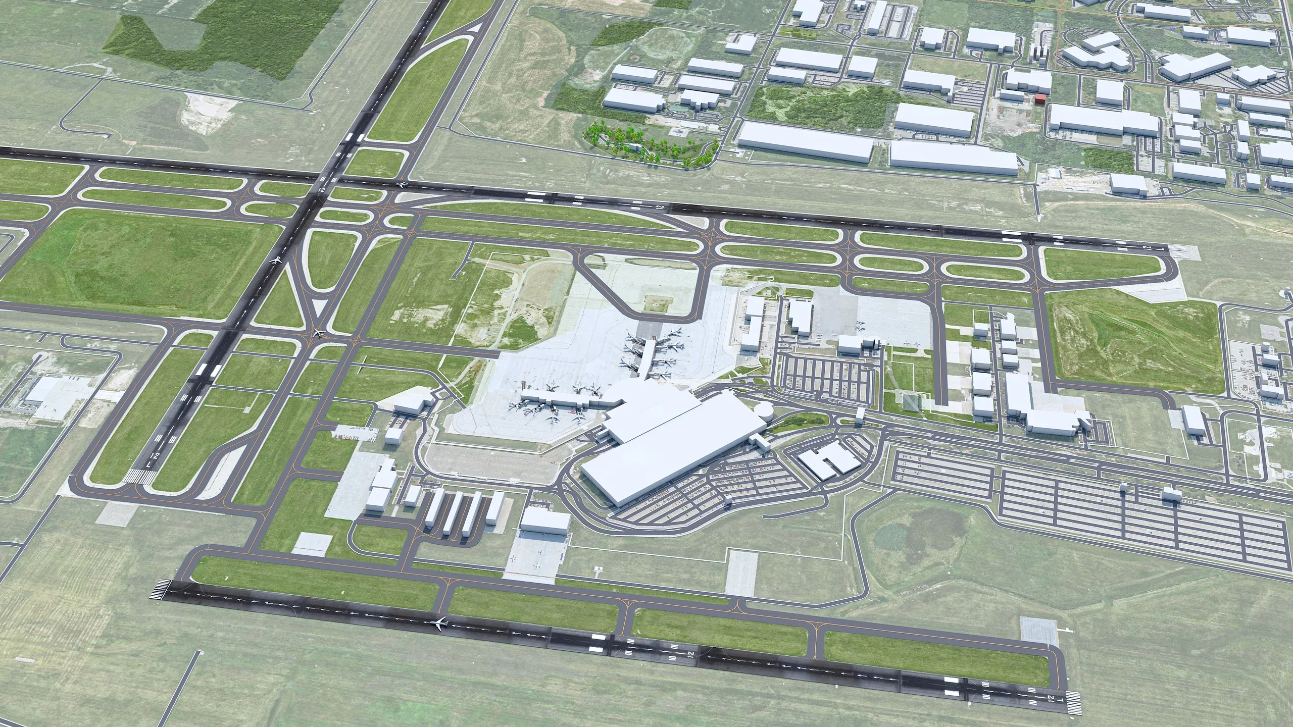 Gerald Ford Airport - FlippedNormals