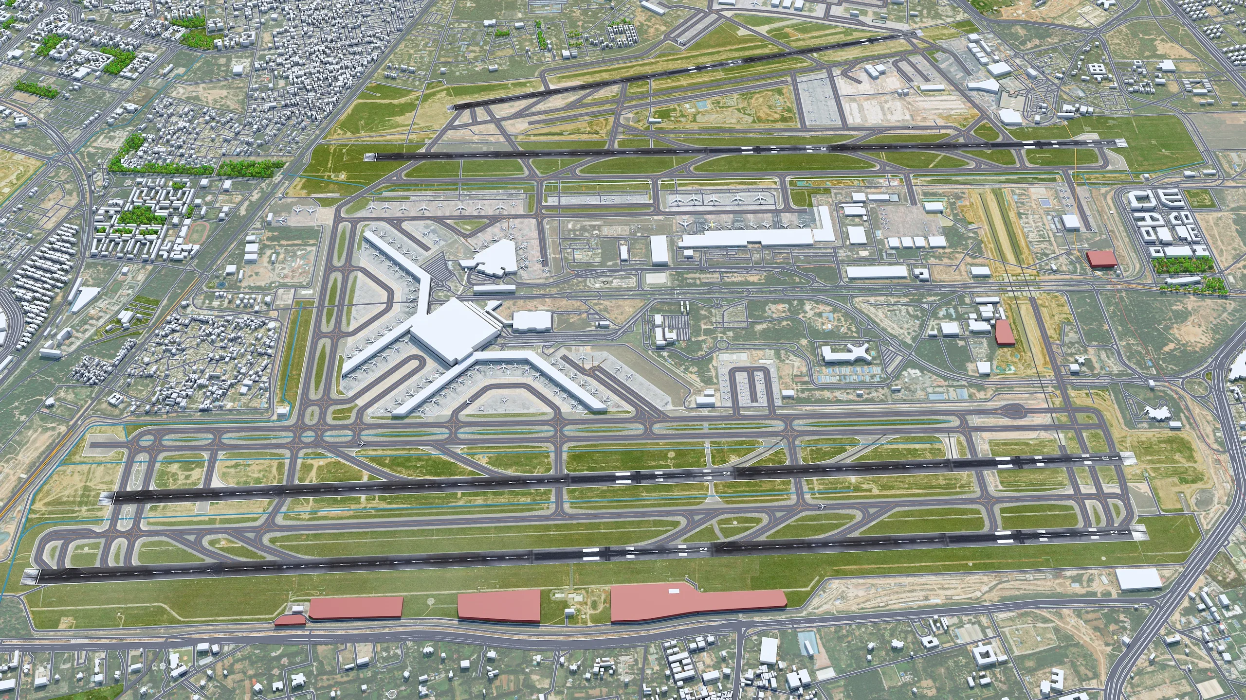 Indira Gandhi International Airport - FlippedNormals