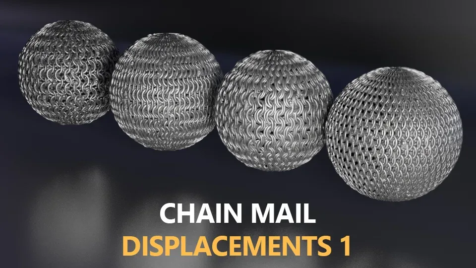 Chain Mail Displacements 1 - FlippedNormals