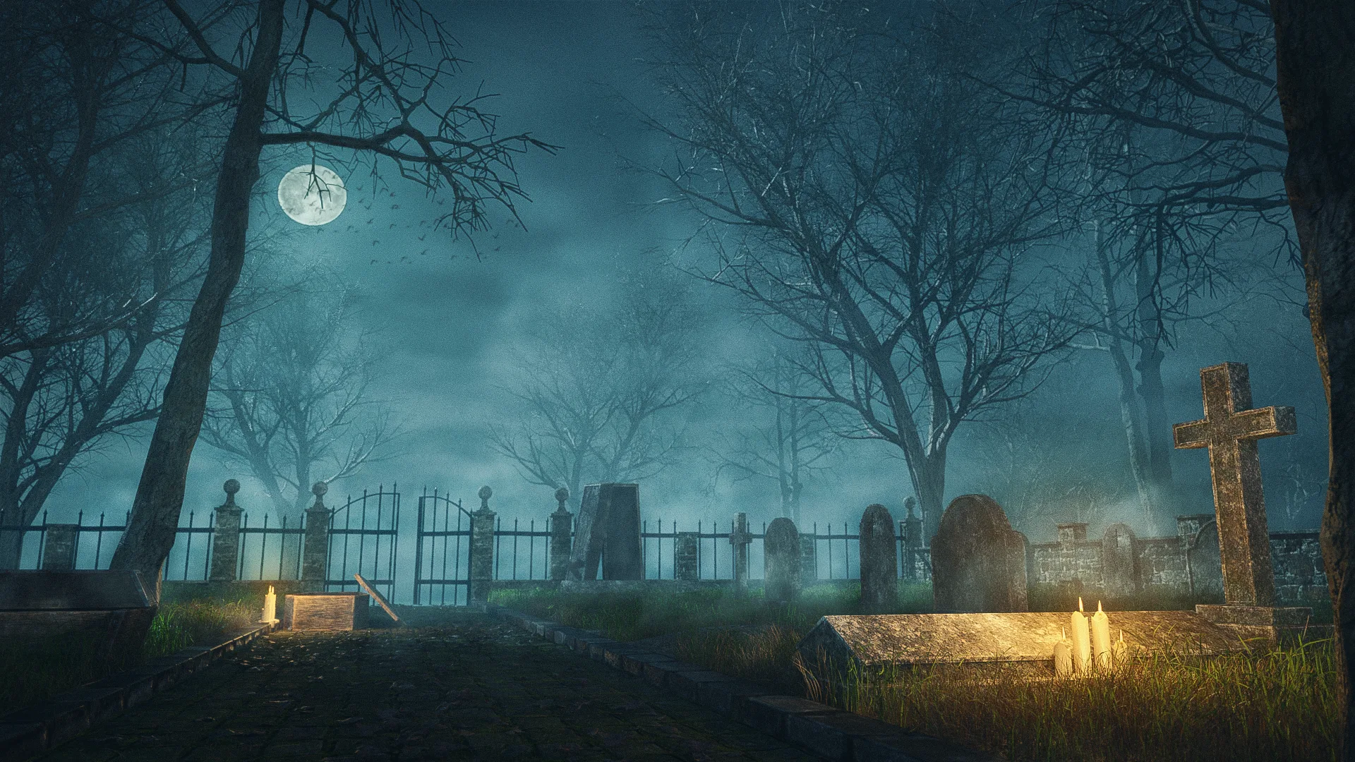 Graveyard set - FlippedNormals