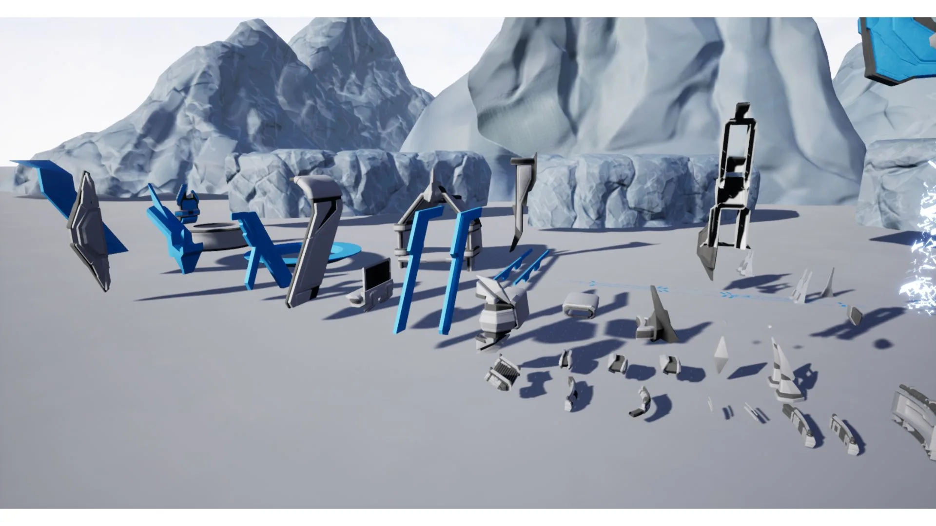 Stylized forest scifi environment - FlippedNormals