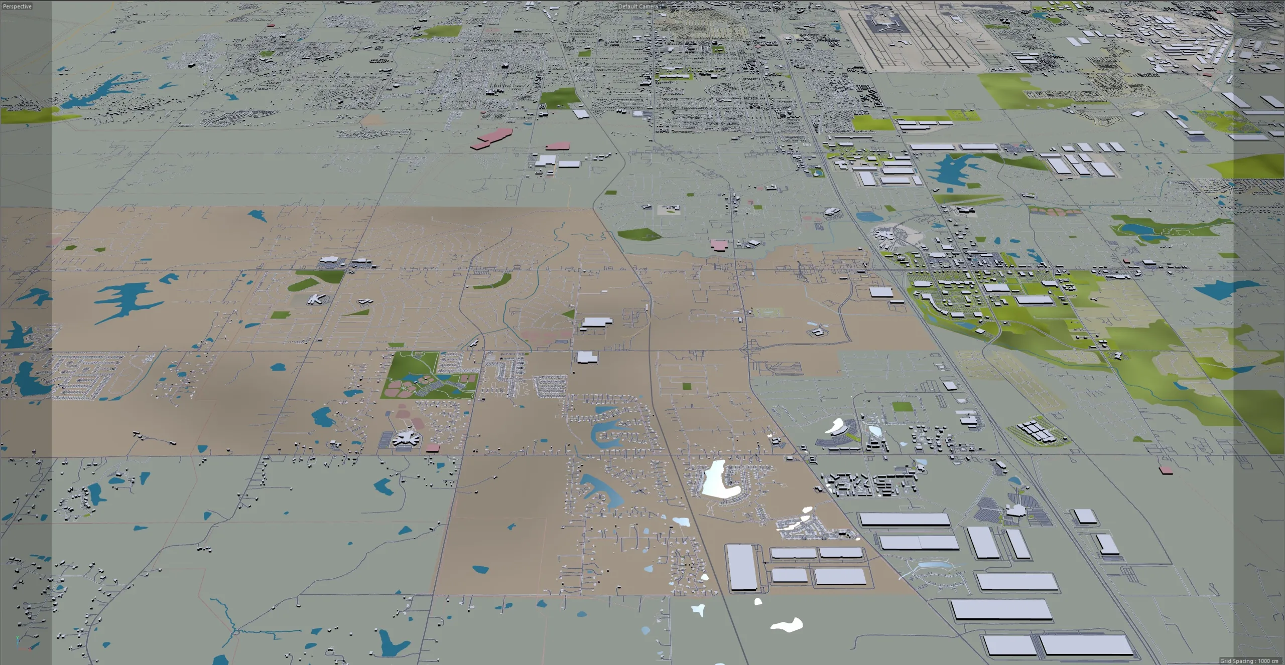 Memphis City Tennessee 3D Model - FlippedNormals