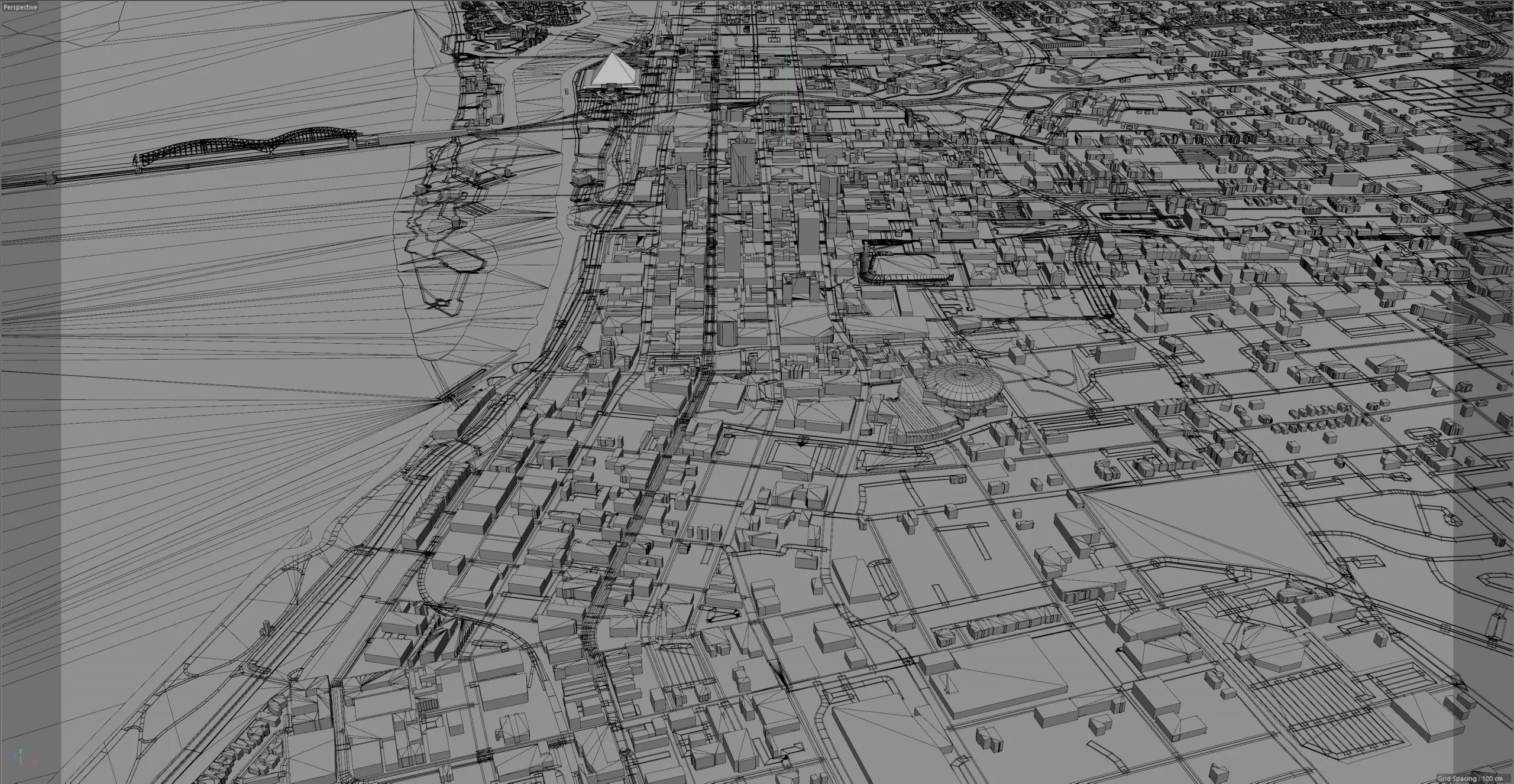 Memphis City Tennessee 3D Model - FlippedNormals