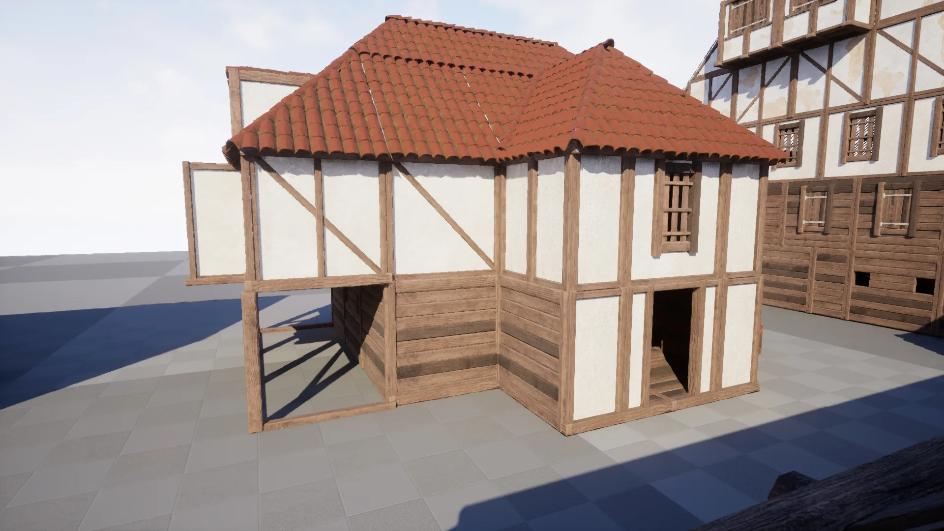 Modular Medieval Buildings Asset - FlippedNormals