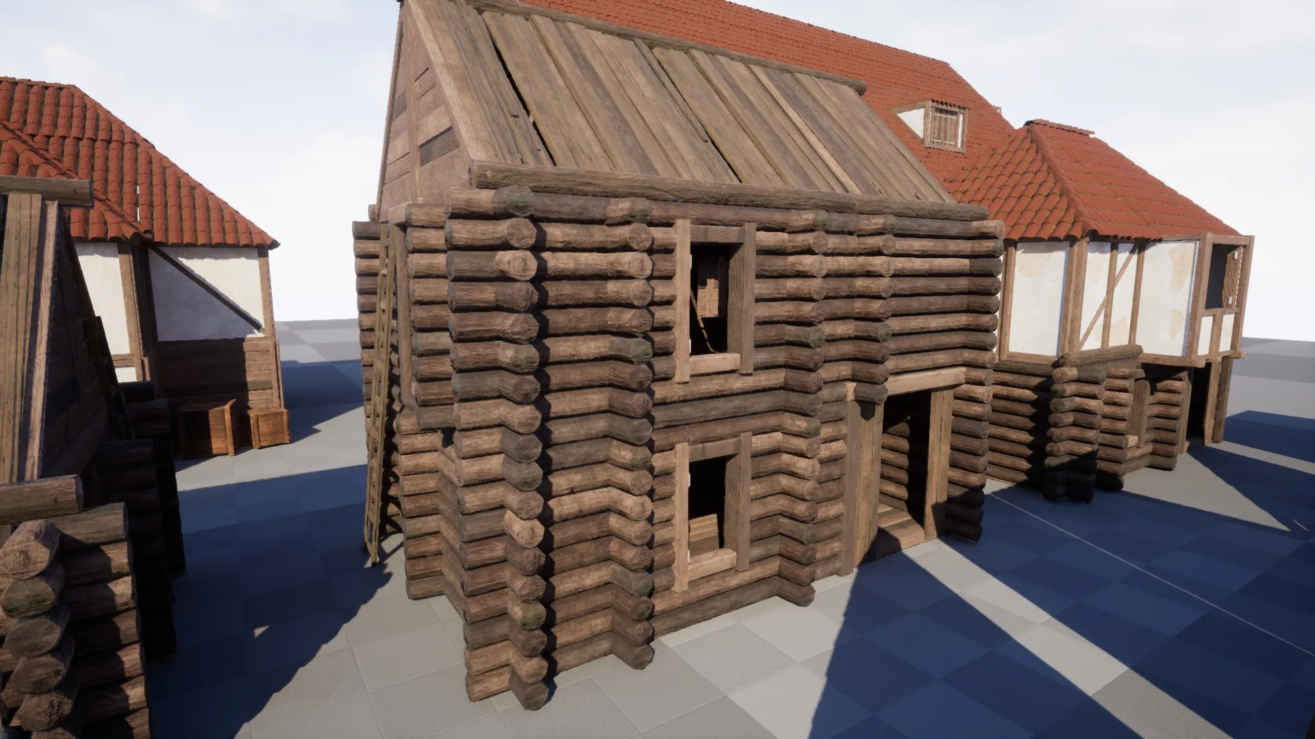 Modular Medieval Buildings Asset - FlippedNormals