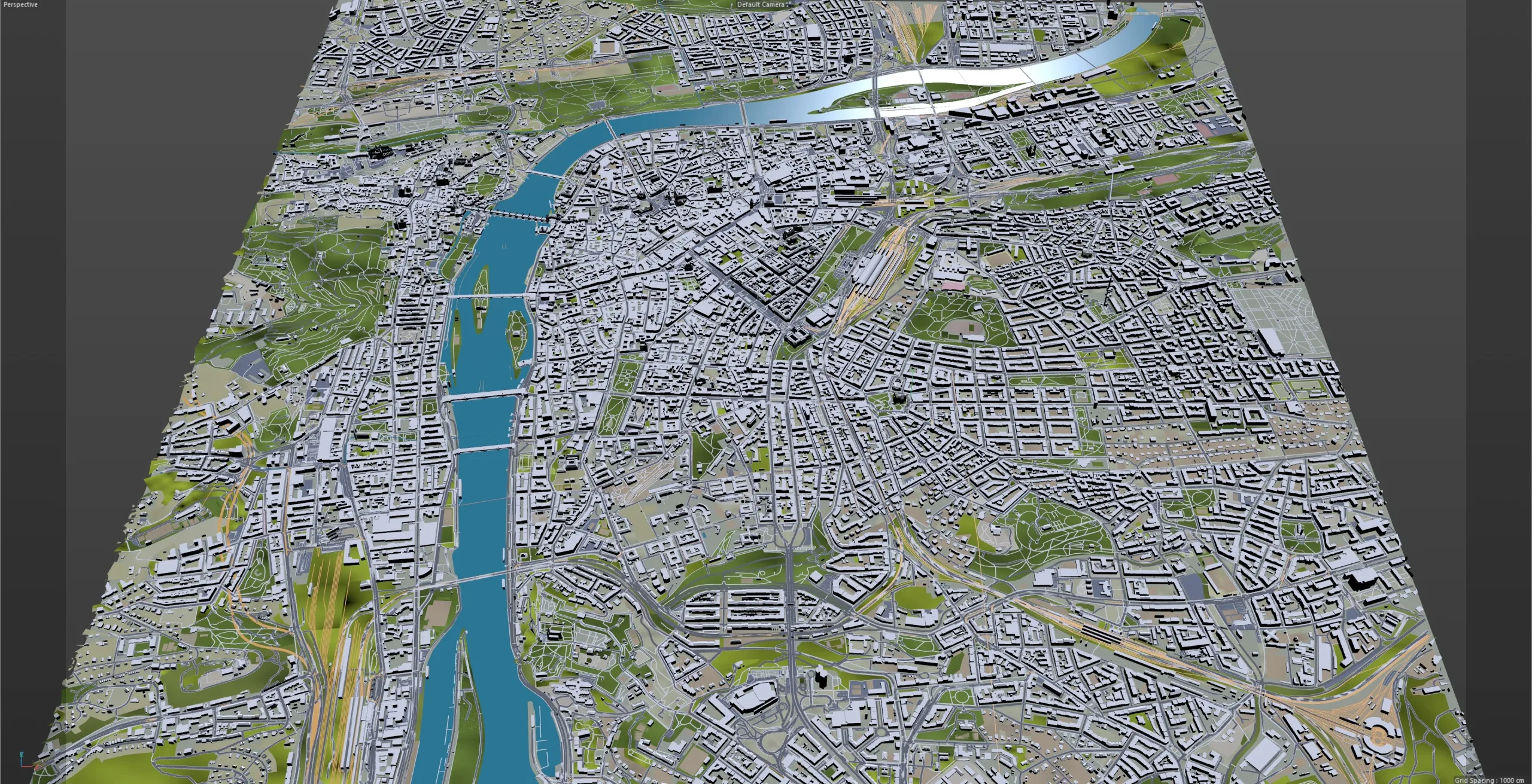 Prague Downtown city Praha Czechia - FlippedNormals