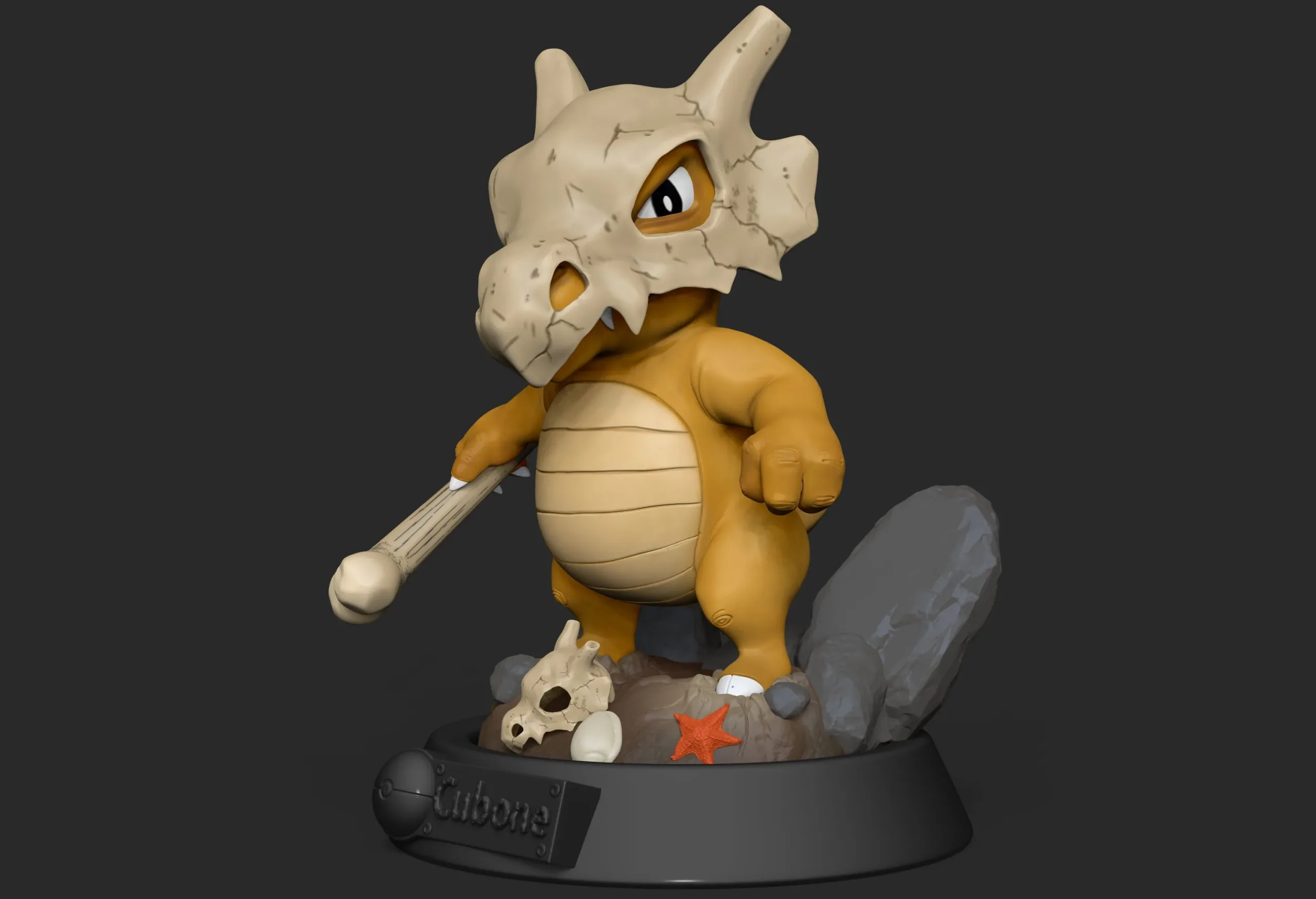 Pokemon Cubone - FlippedNormals