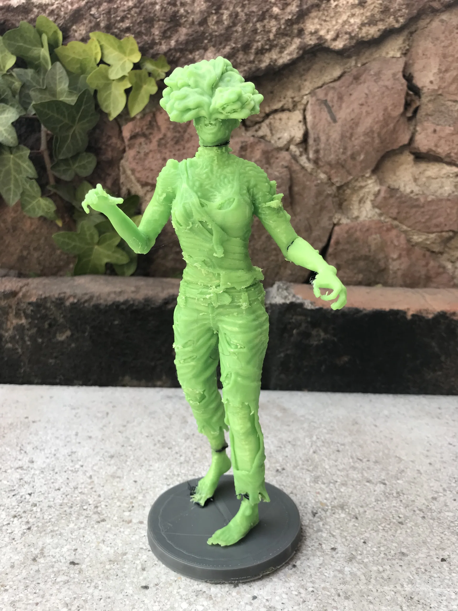 Female Clicker Sculpture - FlippedNormals