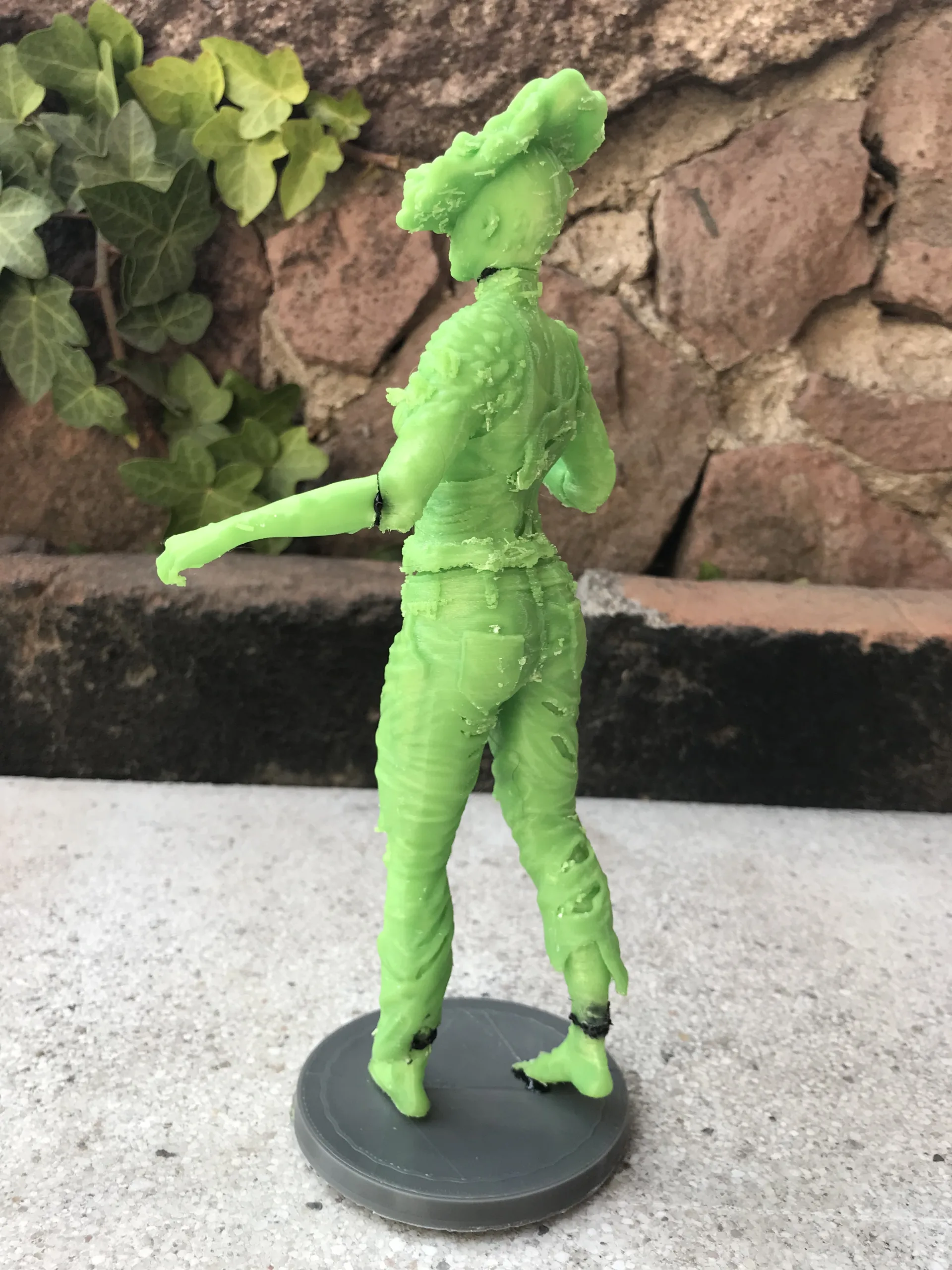 Female Clicker Sculpture - FlippedNormals