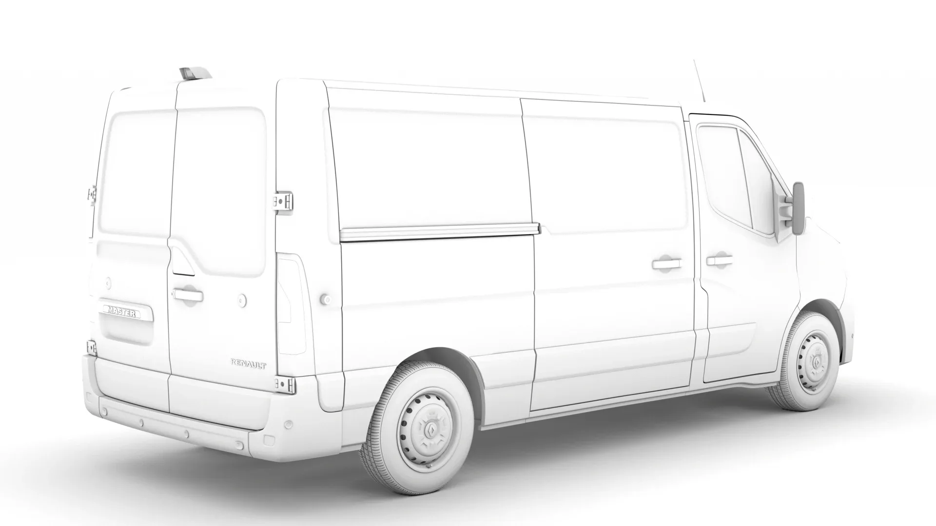 Renault Master L2H1 Van 2020 - FlippedNormals