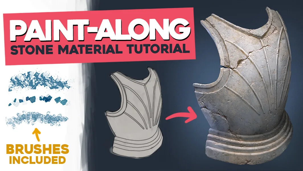 Stone Armor Paint-Along Tutorial - FlippedNormals
