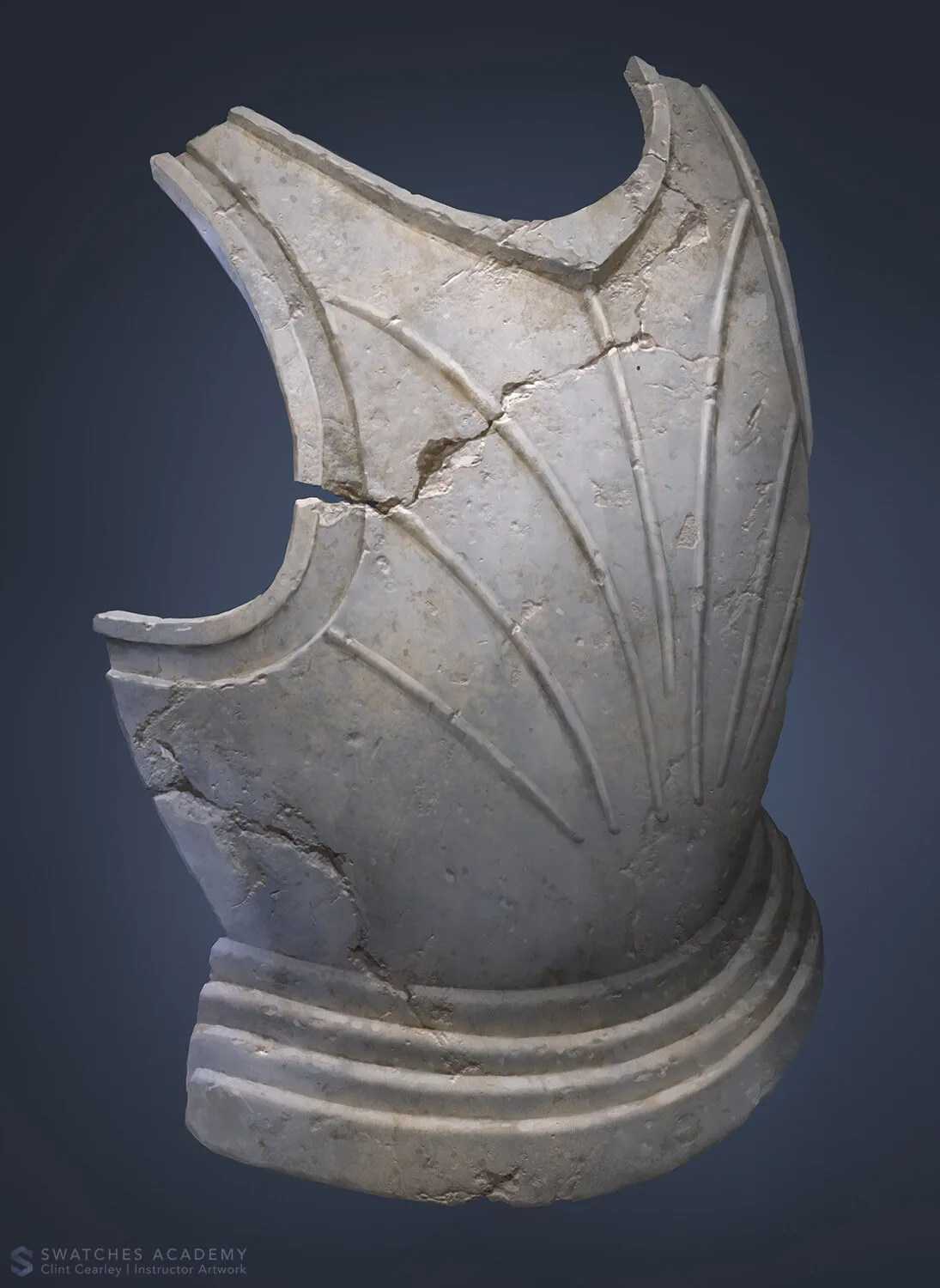 Stone Armor Paint-Along Tutorial - FlippedNormals