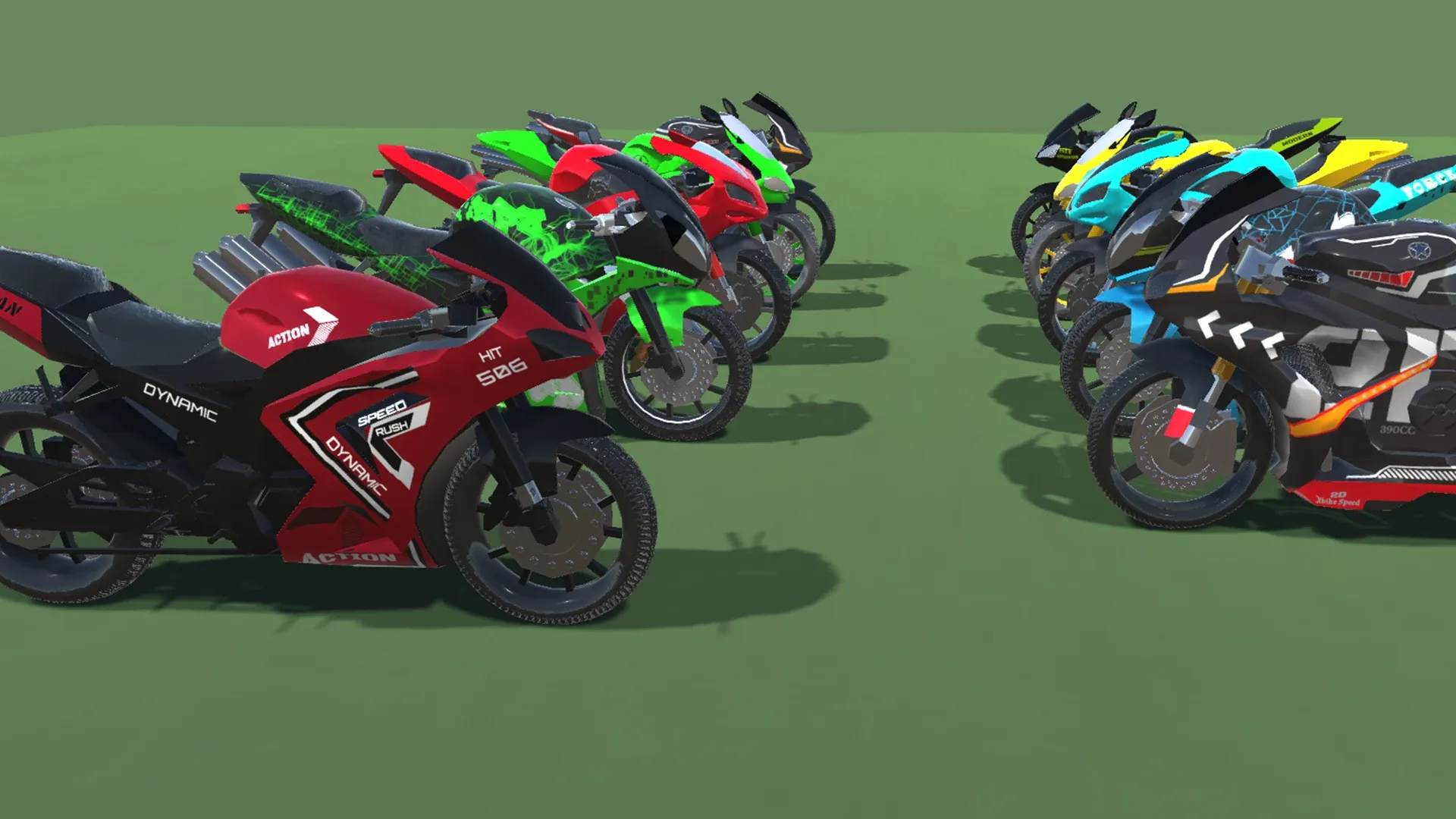Race Bikes - FlippedNormals