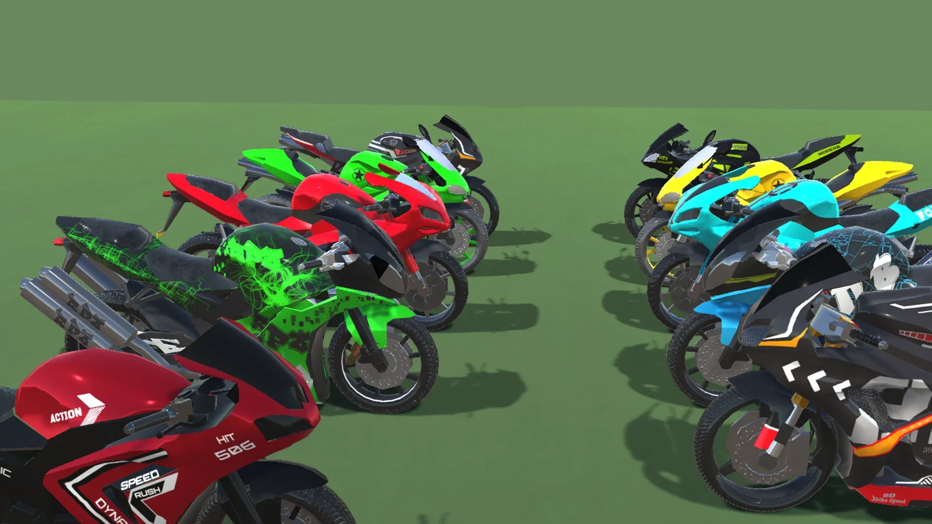 Race Bikes - FlippedNormals
