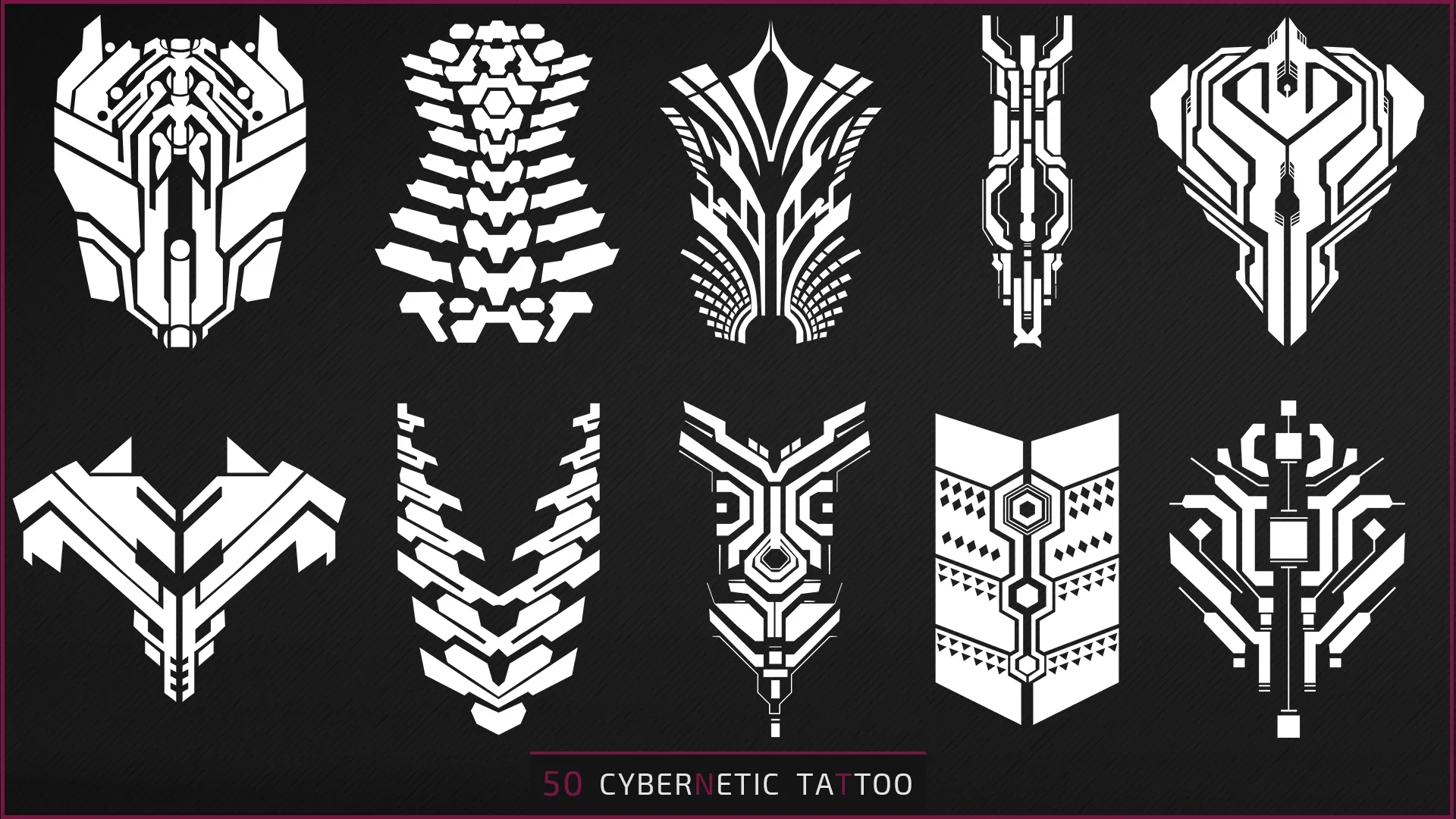 50 CYBERNETIC TATTOO - FlippedNormals