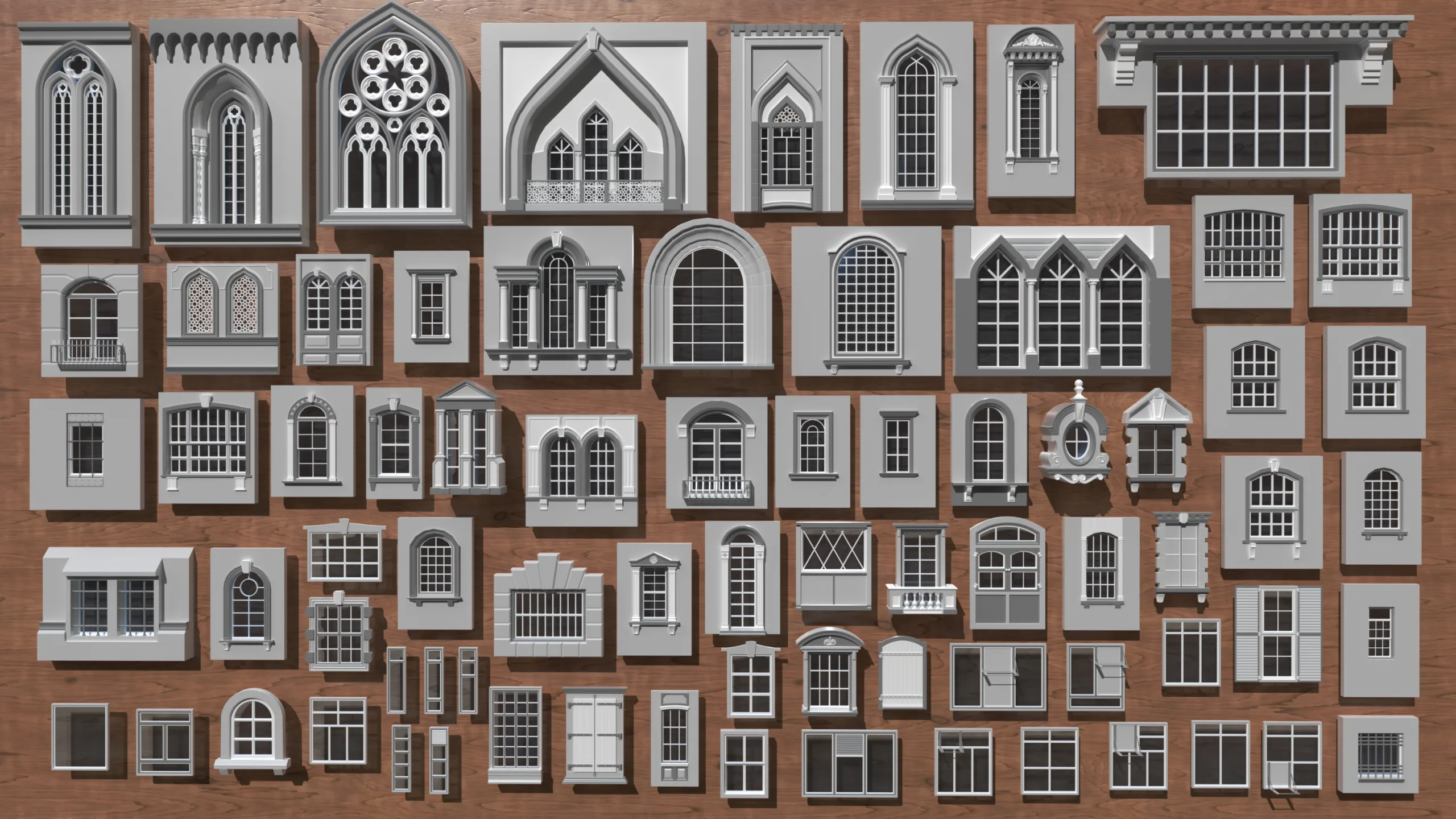 Windows Collection 1 - 75 pieces - FlippedNormals