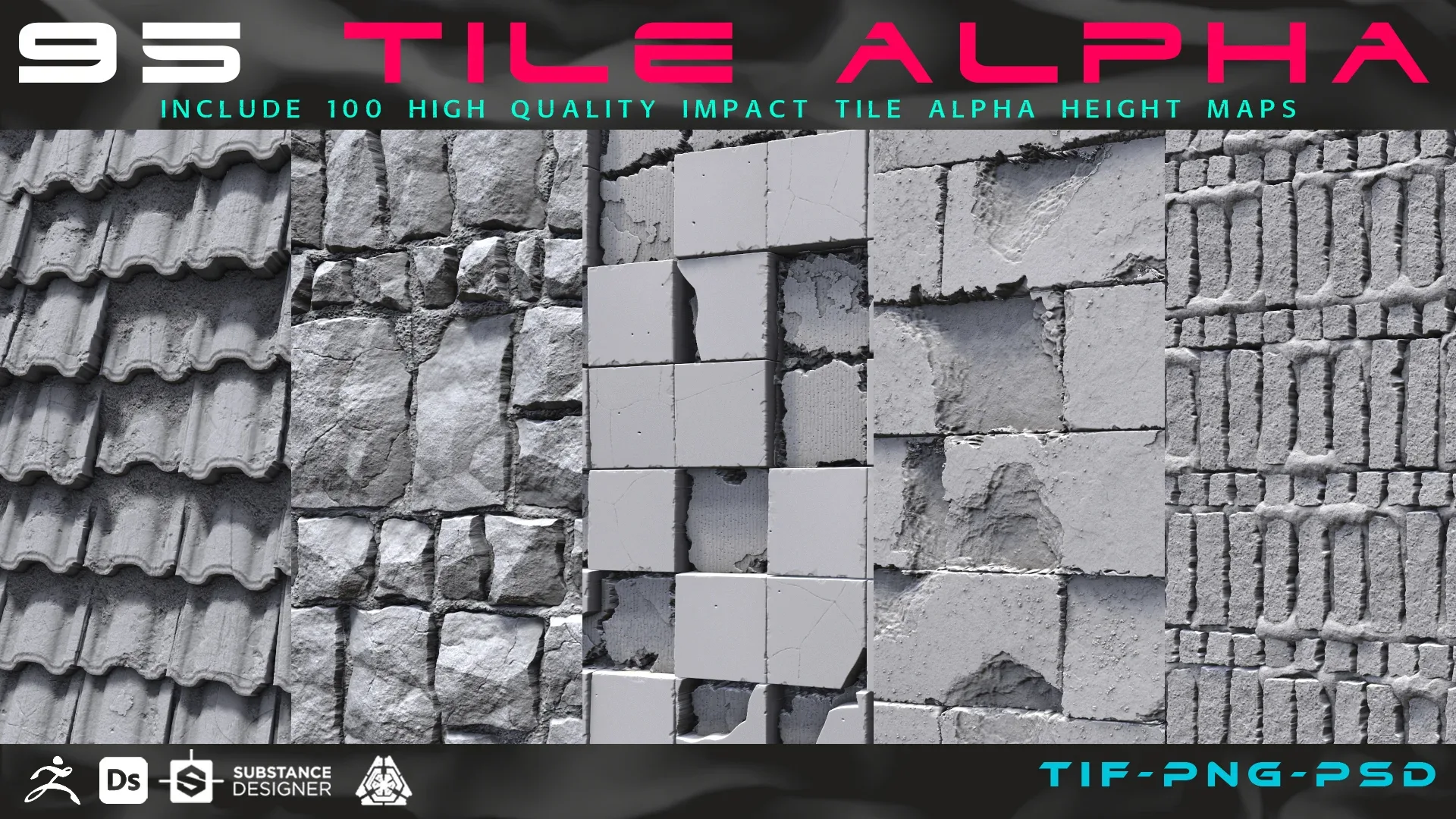 95 Tile Alpha - FlippedNormals