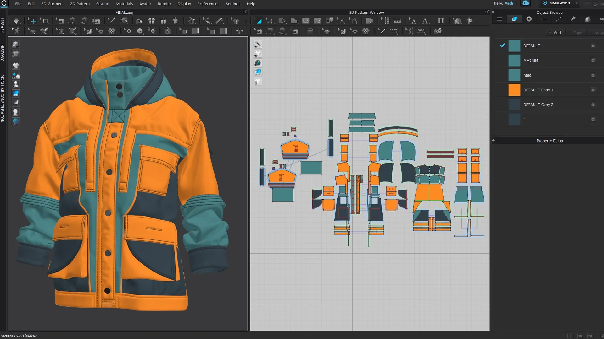 Tutorial MD/Clo3D - JACKET - FlippedNormals