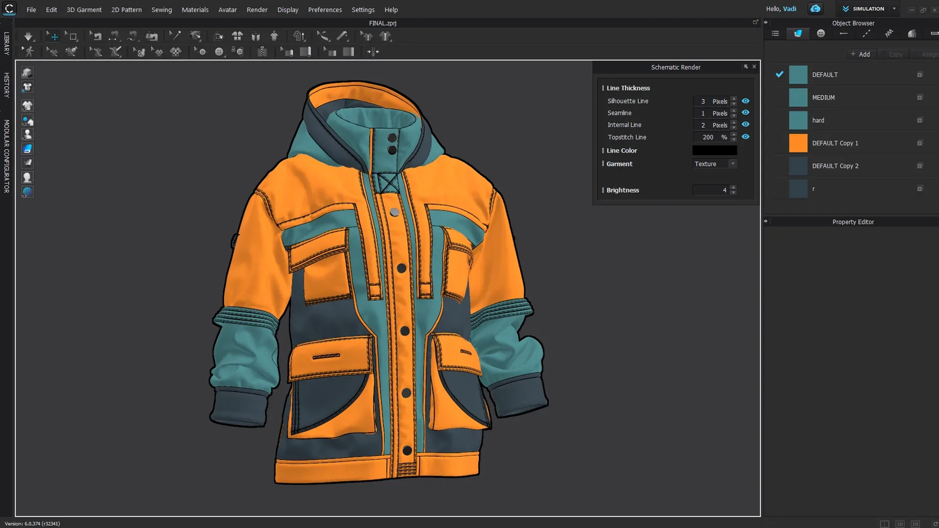 Tutorial MD/Clo3D - JACKET - FlippedNormals
