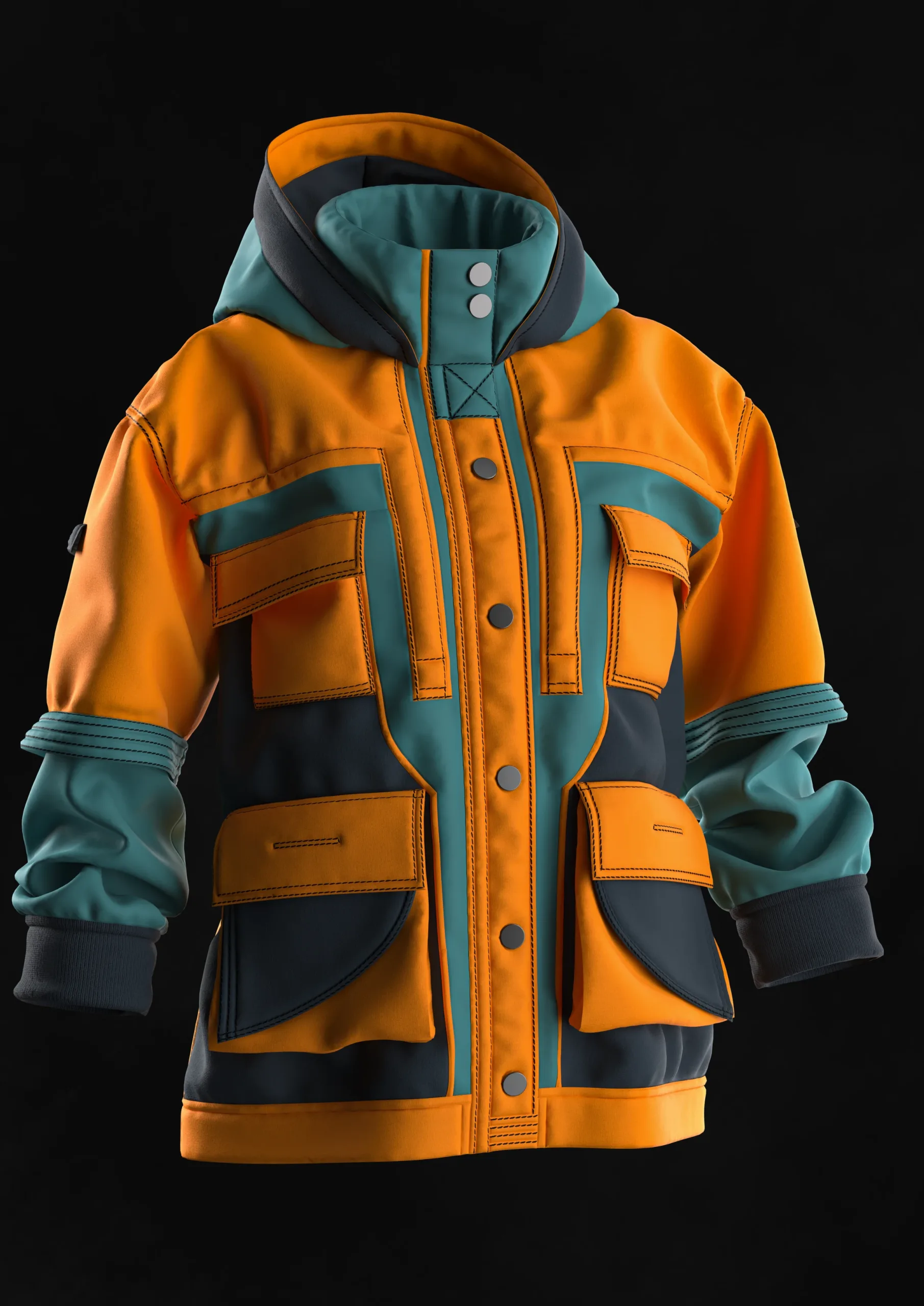 Tutorial MD/Clo3D - JACKET - FlippedNormals