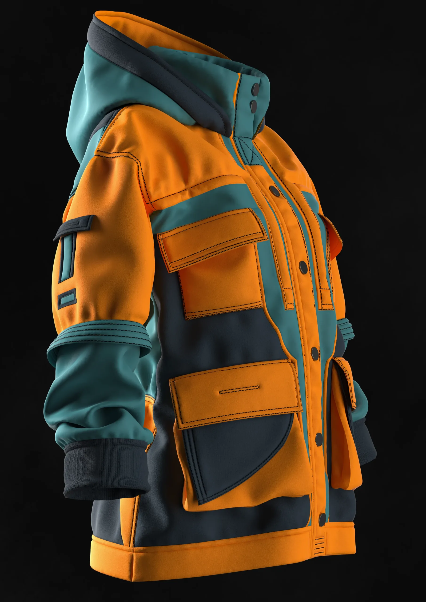 Tutorial MD/Clo3D - JACKET - FlippedNormals