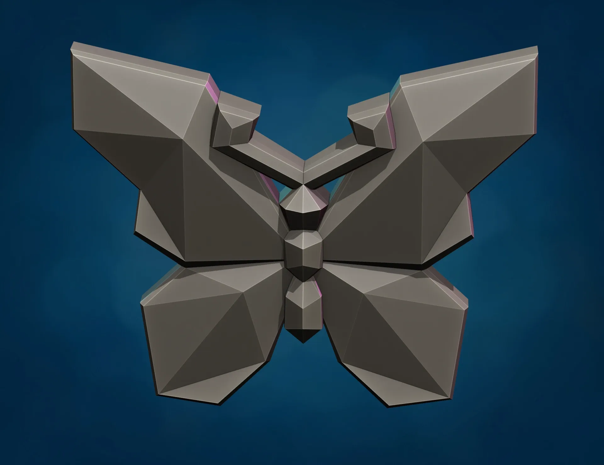 Butterfly Low Poly - FlippedNormals