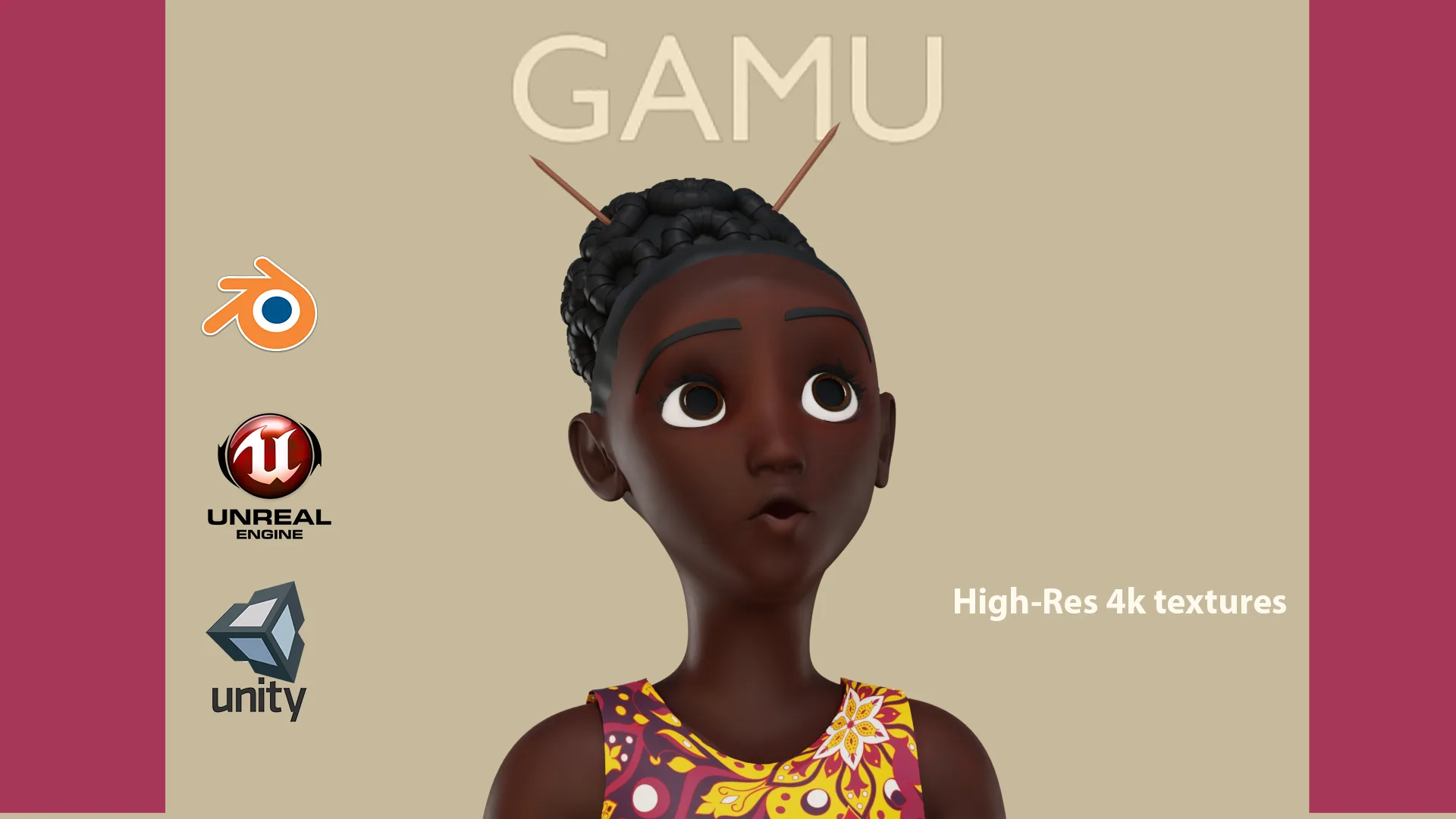 GAMU RIG BLENDER VERSION - FlippedNormals