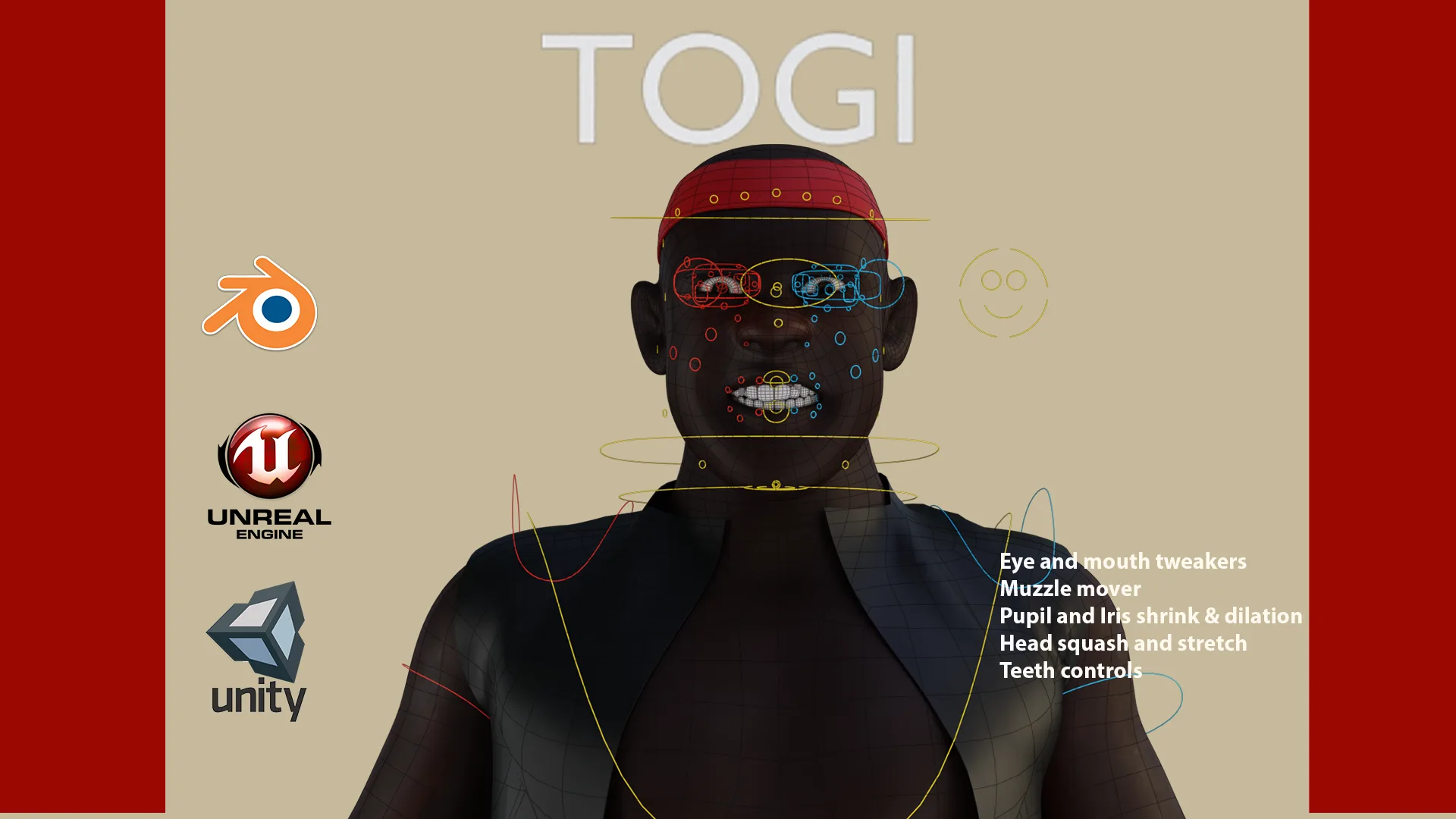 TOGI RIG BLENDER VERSION - FlippedNormals
