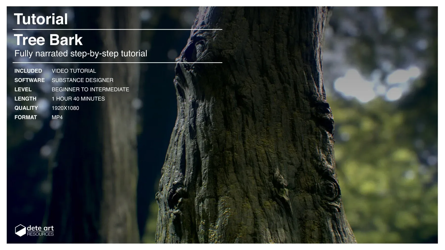 Tutorial | Tree Bark Creation - FlippedNormals