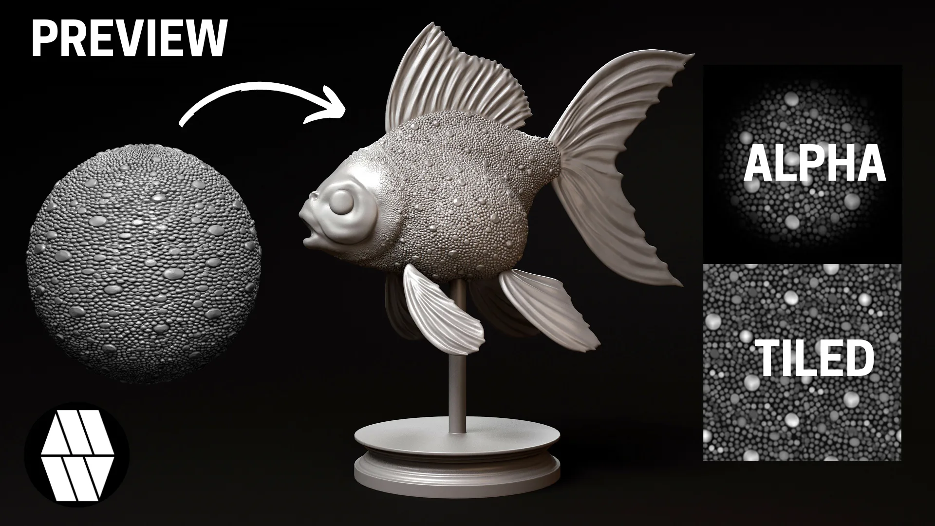 4 Alpha Packs Bundle - FlippedNormals