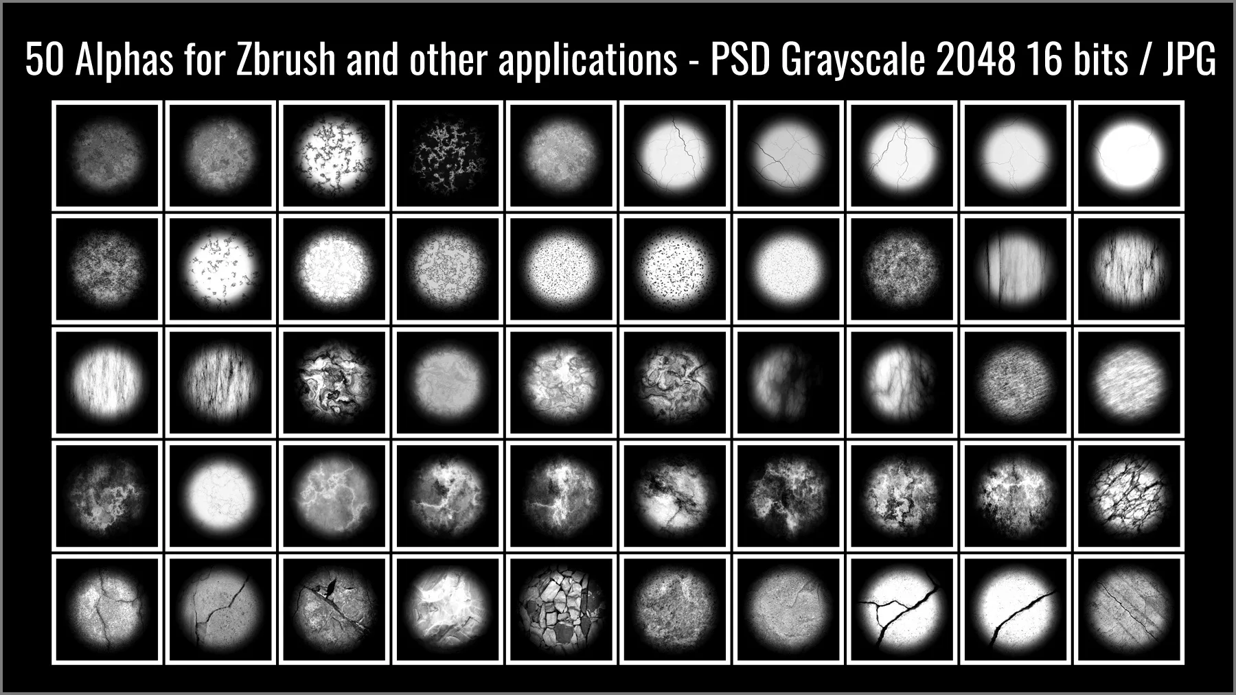 Marble Maker: 300 ZBrush Brushes - FlippedNormals