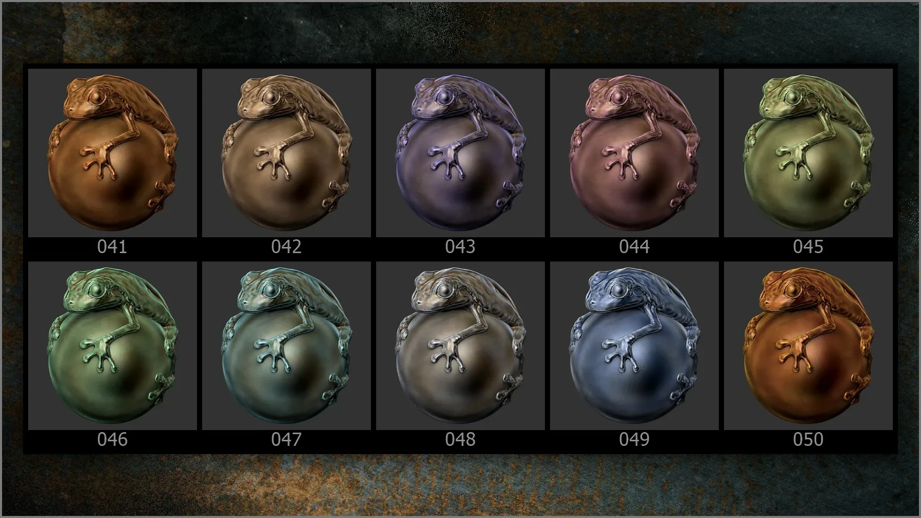 Matcaps Megapack: 100 Metals For - FlippedNormals