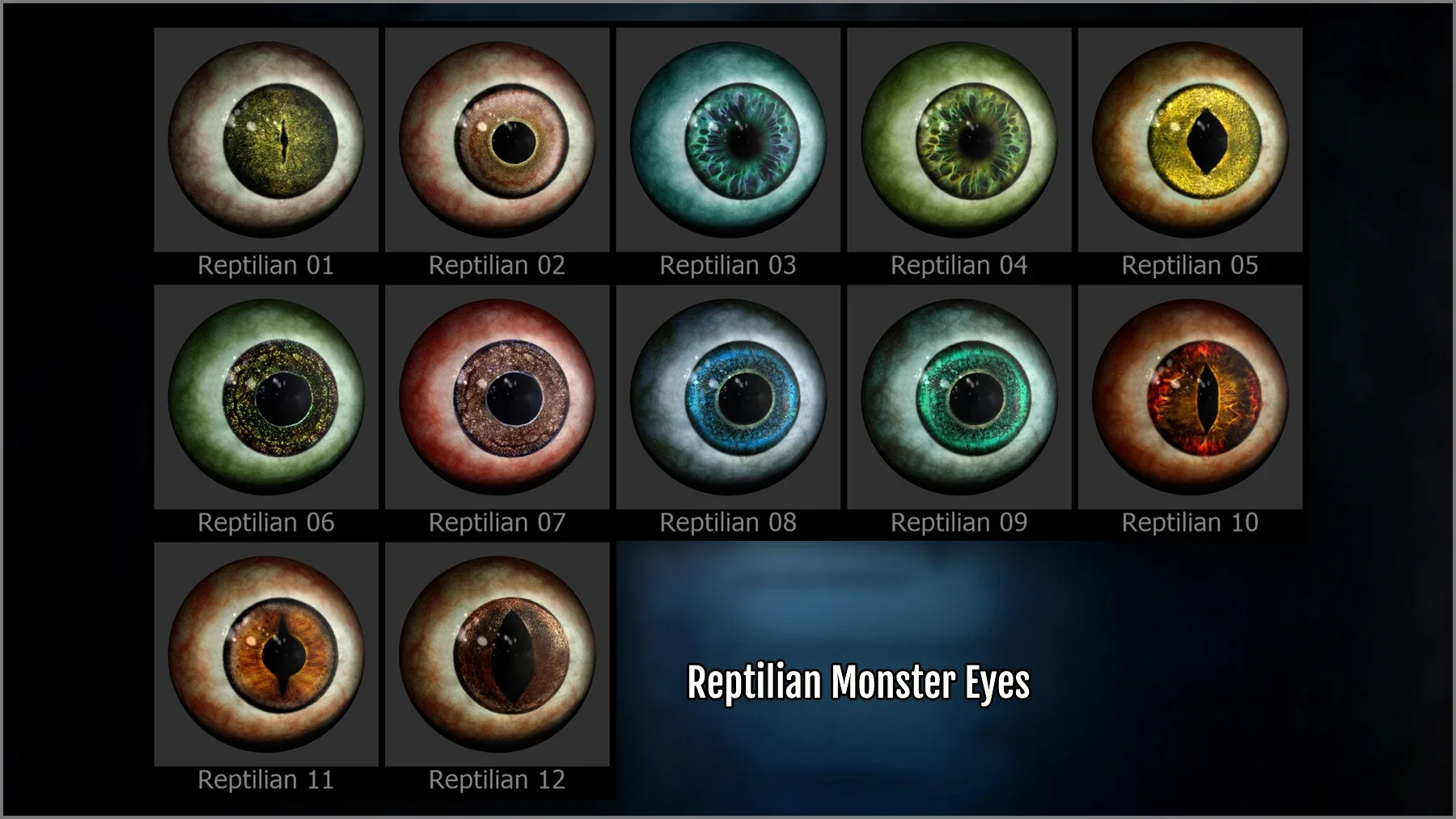 Monster Eye Maker: 140 Eyes and - FlippedNormals