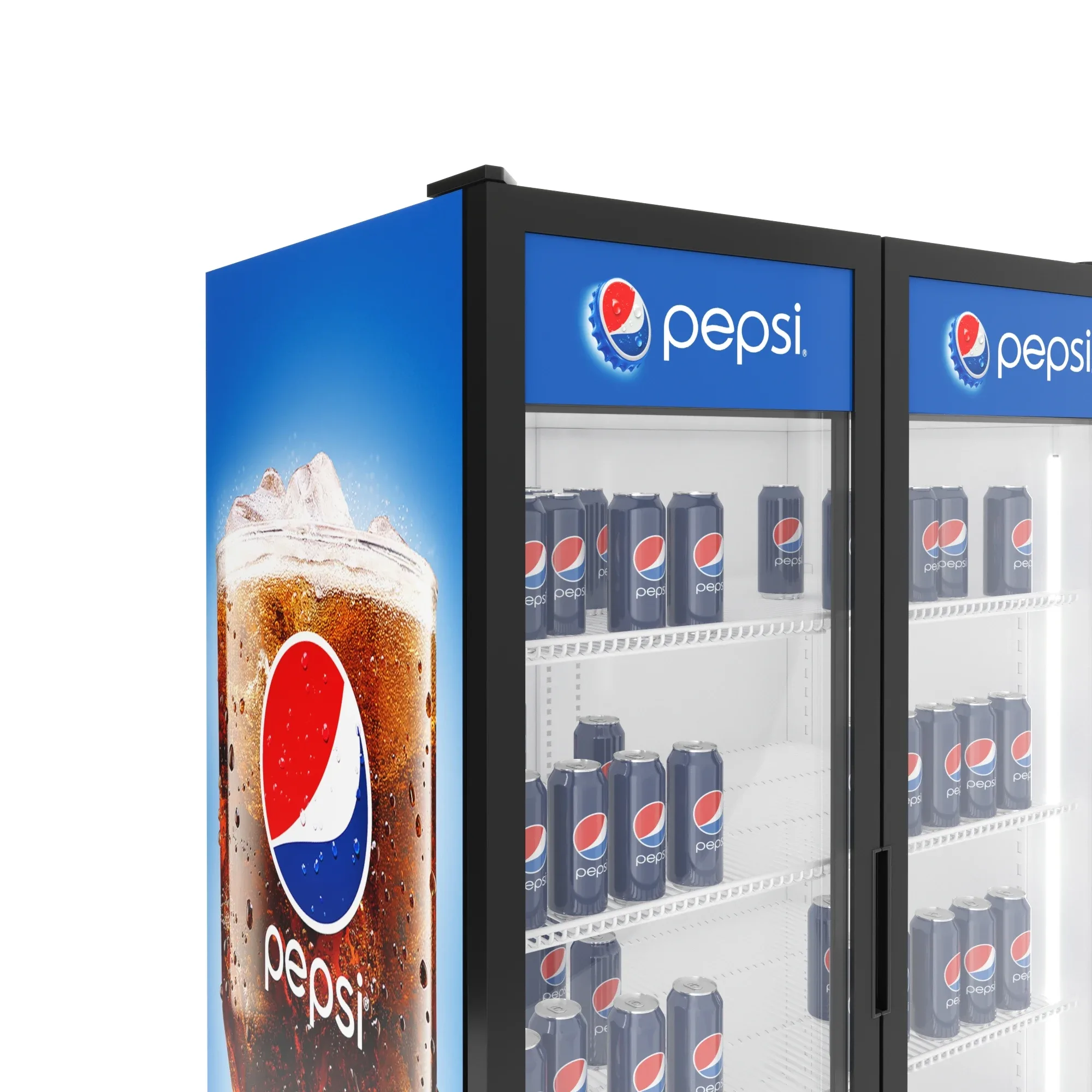Double Door Cooler Pepsi - FlippedNormals