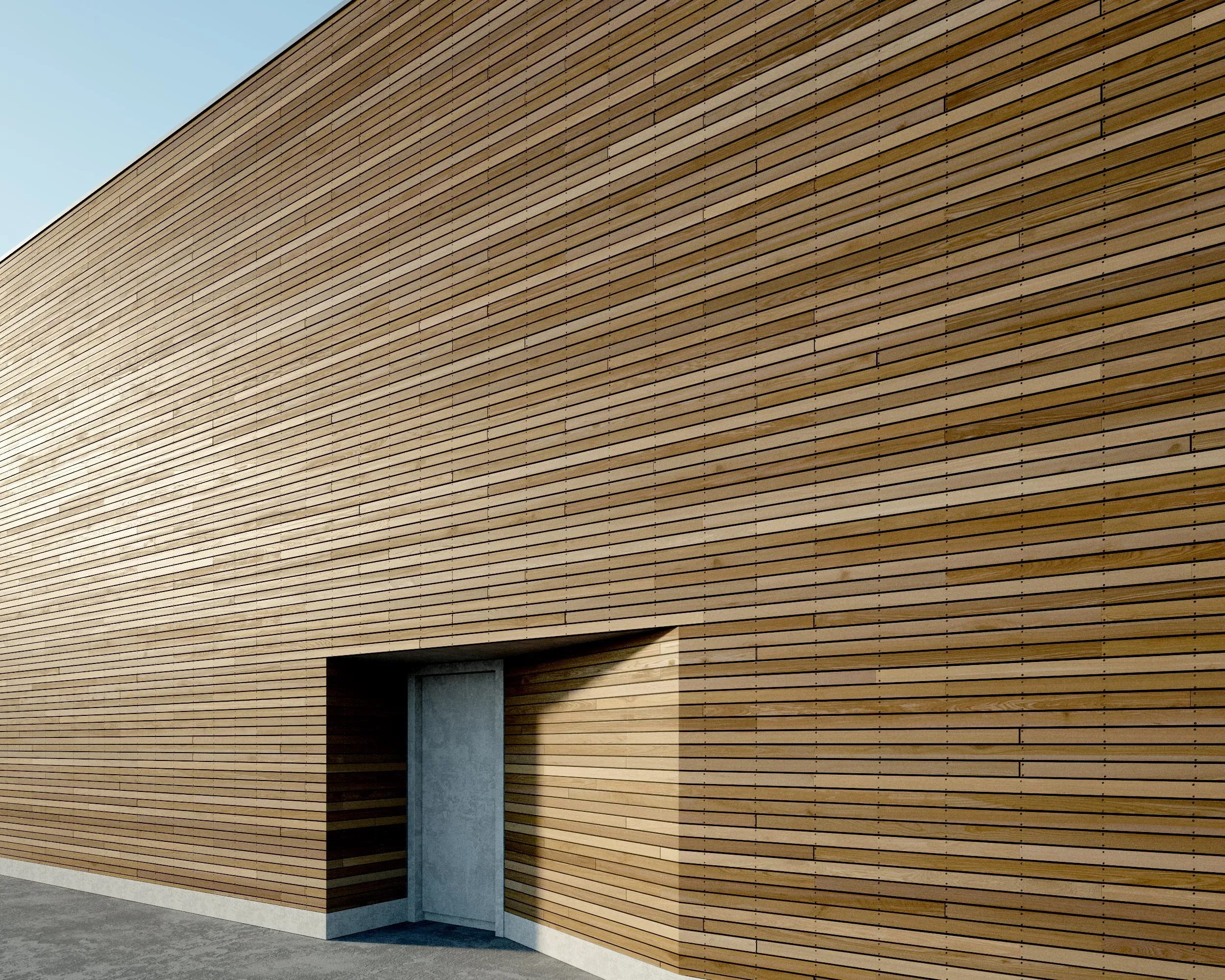 Woodfacades vol01 Timber Facade - FlippedNormals